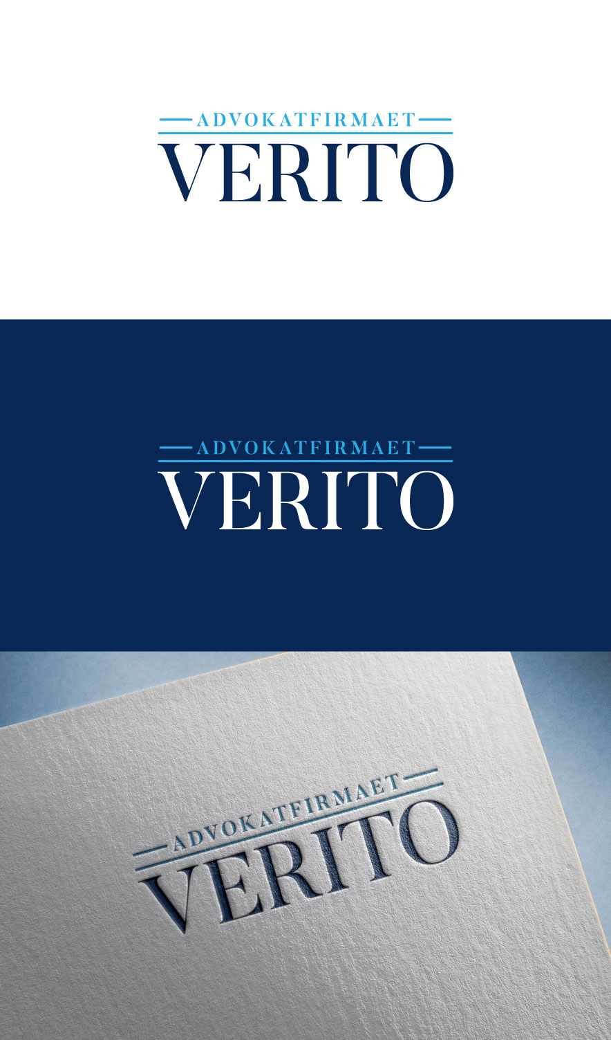 Logo Design for Advokatfirmaet Verito by flora.c design | Design #32247080