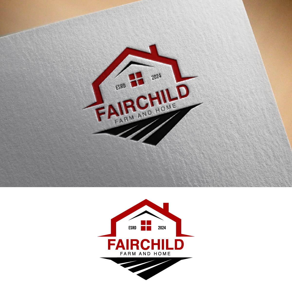 Logo Design for Fairchild Farm and Home by fly design | Design #32238999