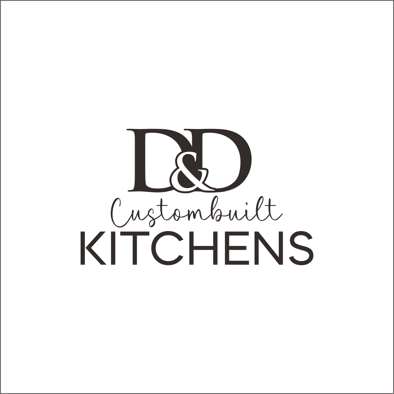 Logo Design for D & D Custombuilt Kitchens by java land | Design #32293308