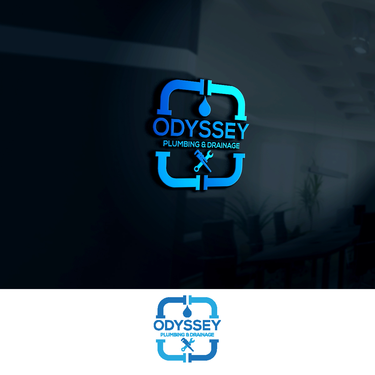 Logo Design for ODYSSEY PLUMBING & DRAINAGE by aira maira | Design ...