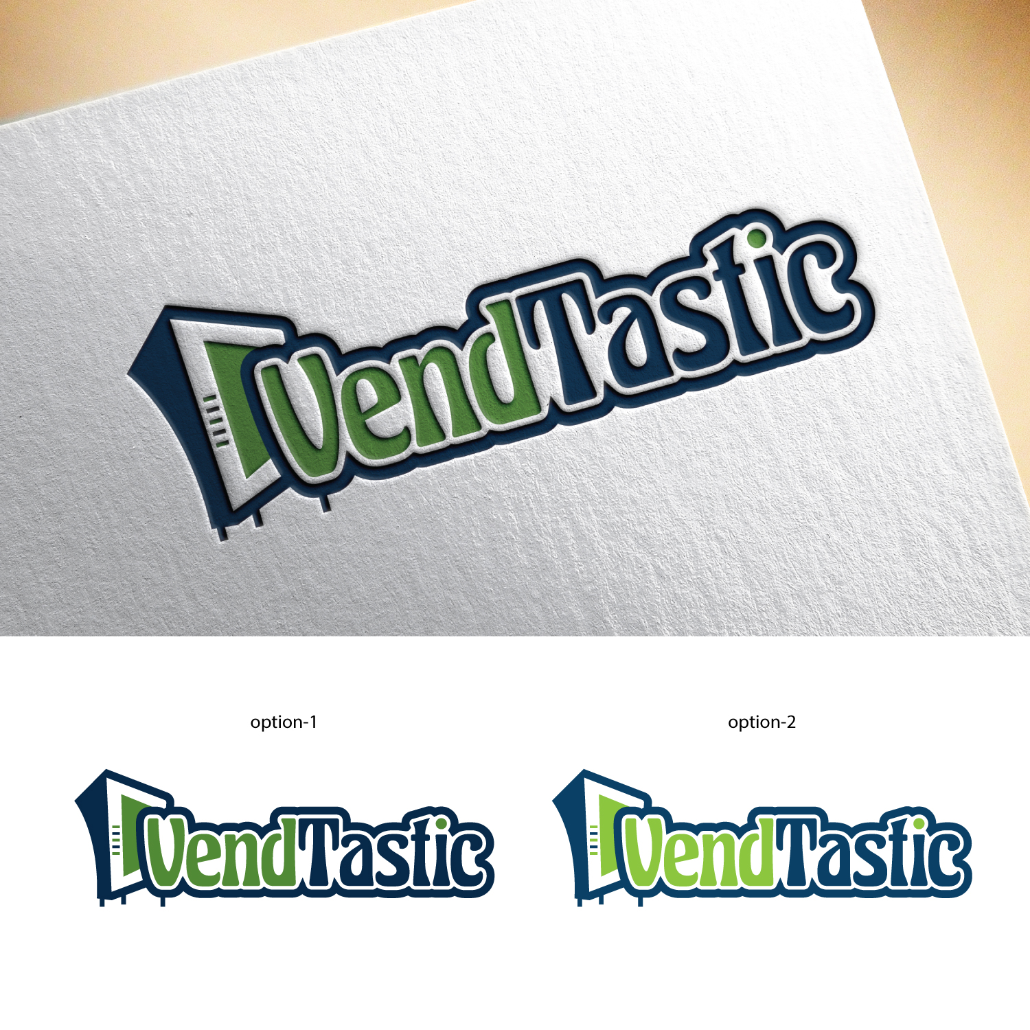 Colorful, Bold, Vending Logo Design for VendTastic by Impressive Sol ...