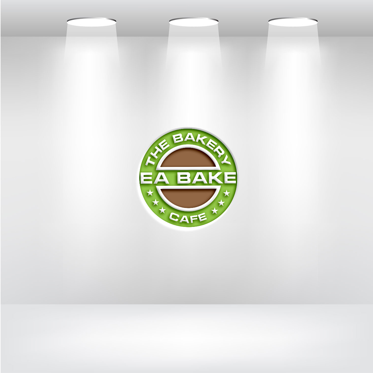 Modern, Bold, Restaurant Logo Design for EA BAKE / THE BAKERY CAFE by ...