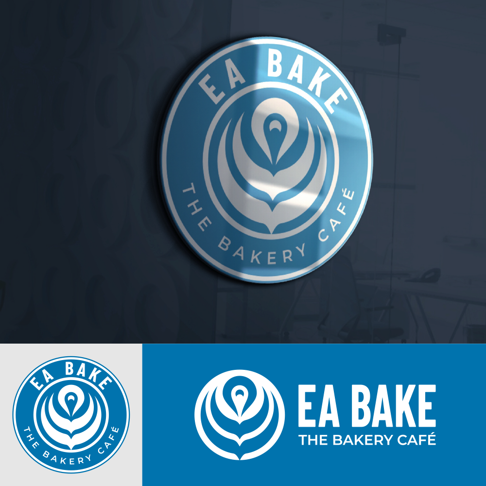 Modern, Bold, Restaurant Logo Design for EA BAKE / THE BAKERY CAFE by ...