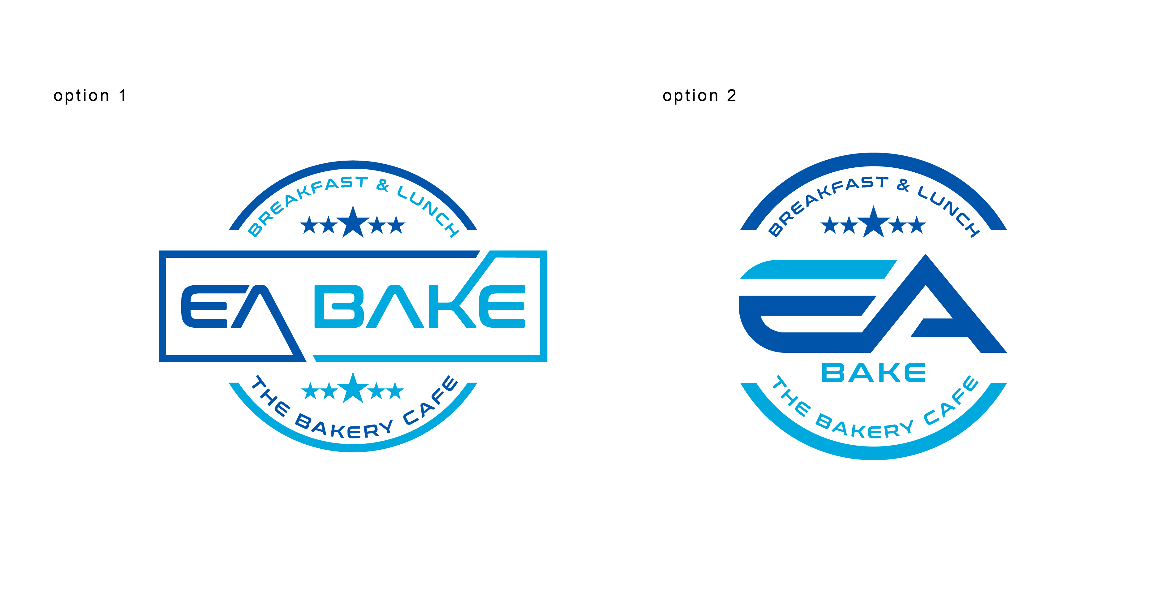 Modern, Bold, Restaurant Logo Design for EA BAKE / THE BAKERY CAFE by ...