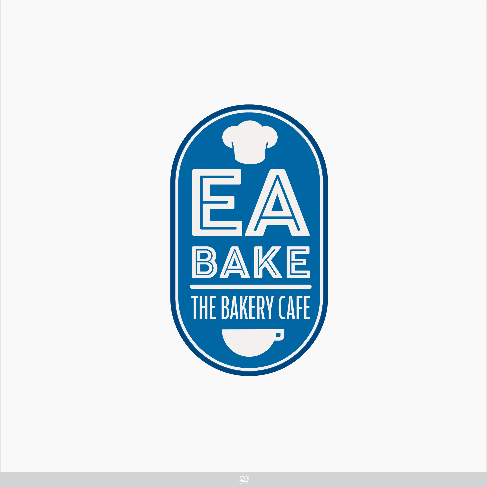 Modern, Bold, Restaurant Logo Design for EA BAKE / THE BAKERY CAFE by ...