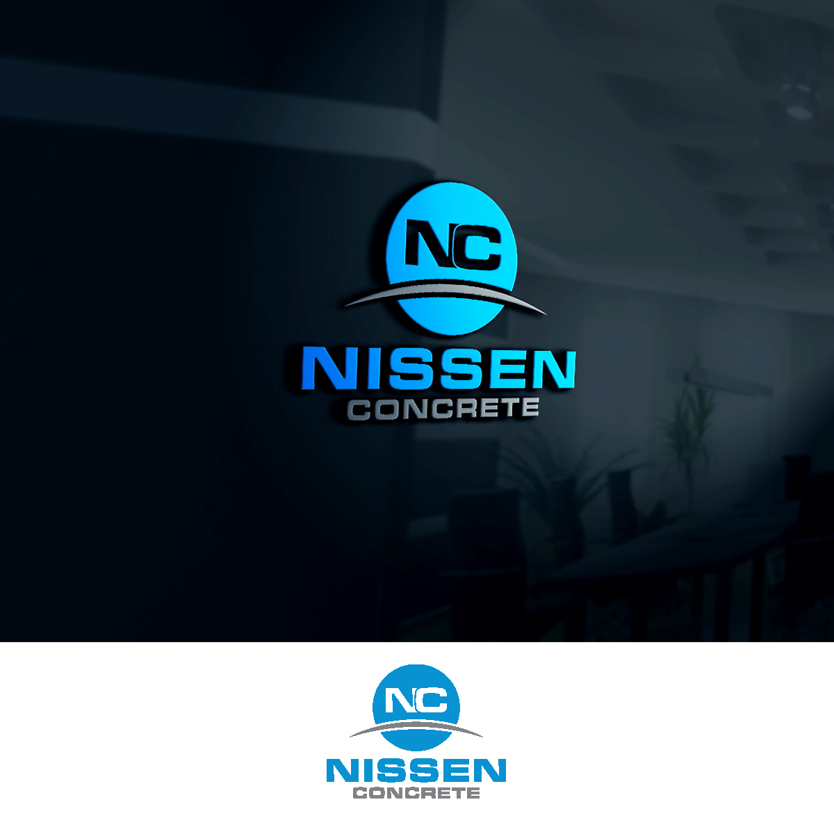 Elegant, Playful Logo Design for Nissen Concrete by aira maira | Design ...