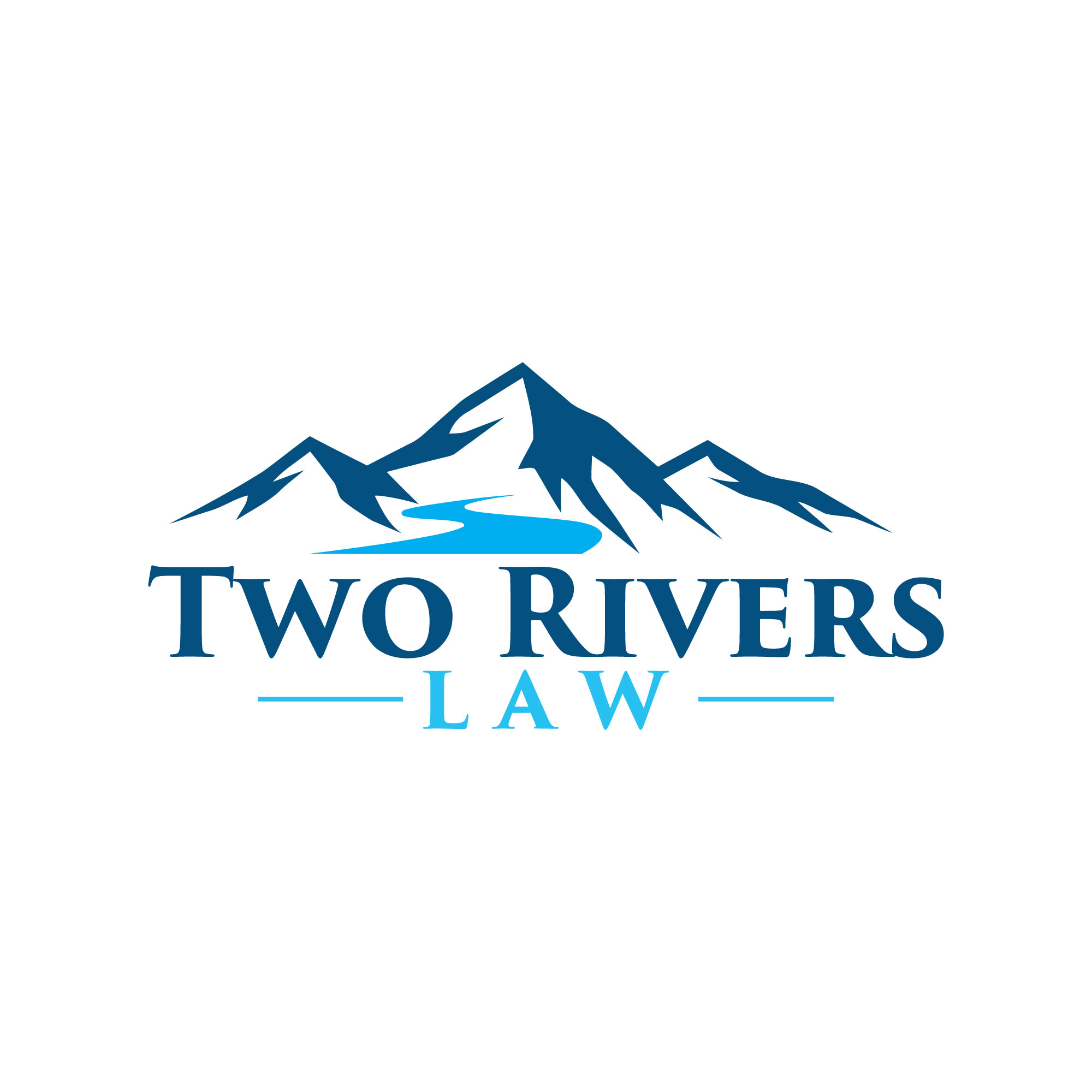 Elegant, Feminine, Law Logo Design for Two Rivers Law by MD ROKON UDDIN | Design #32267187