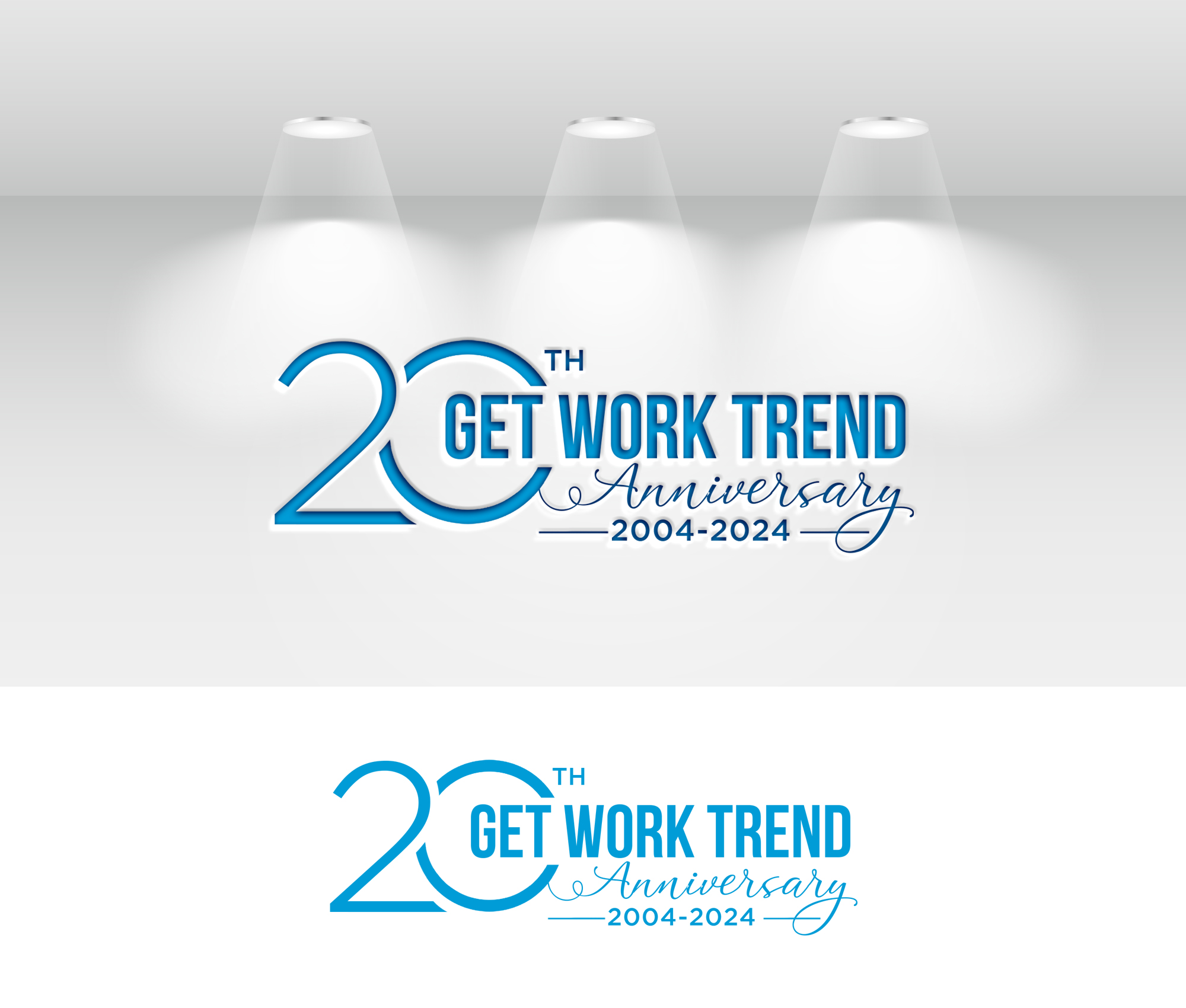 Elegant, Playful Logo Design for Get Work Trend, 20 by AliArts | Design ...