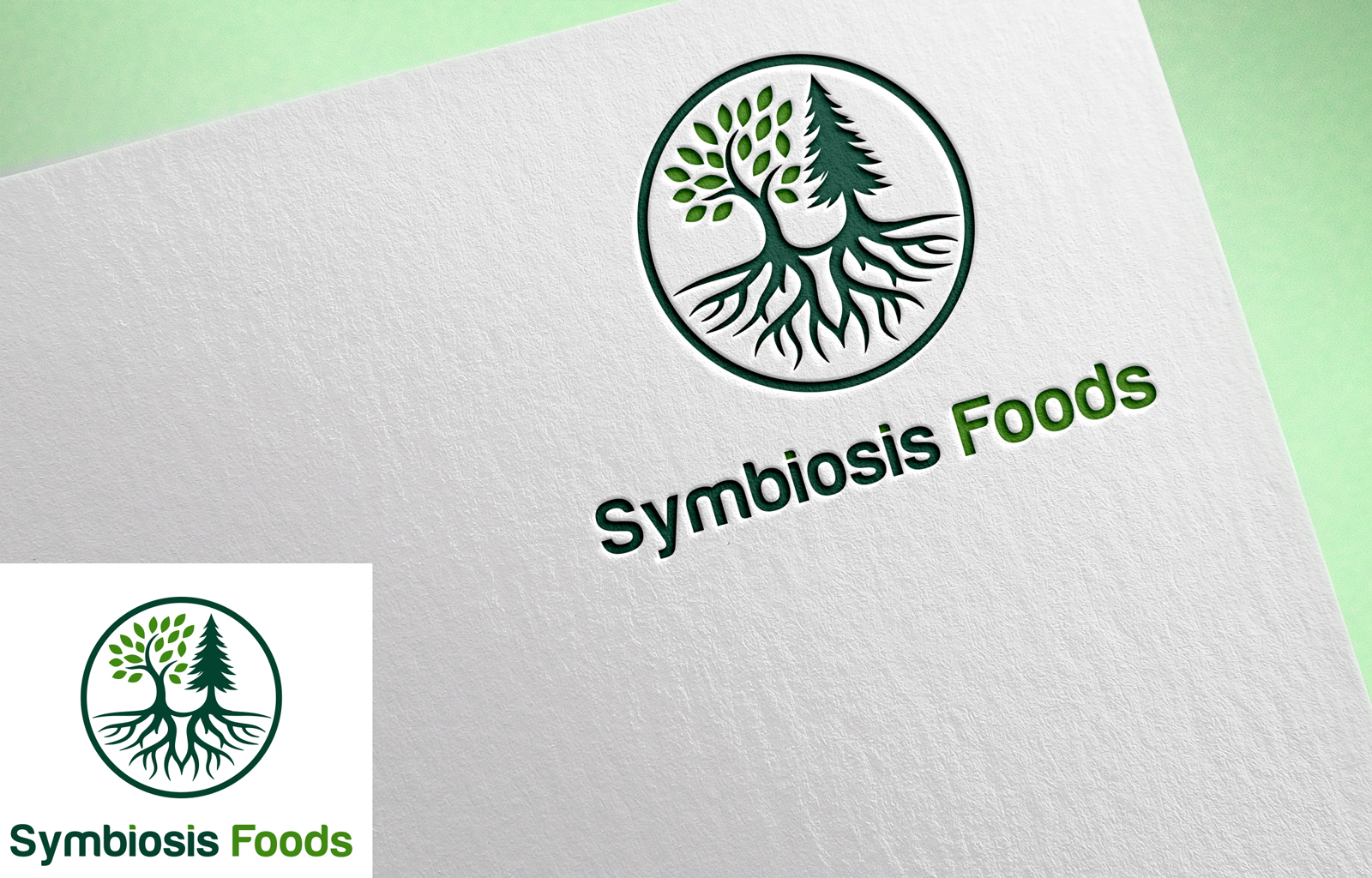 Modern, Professional, Food Industry Logo Design for Symbiosis Foods by ...