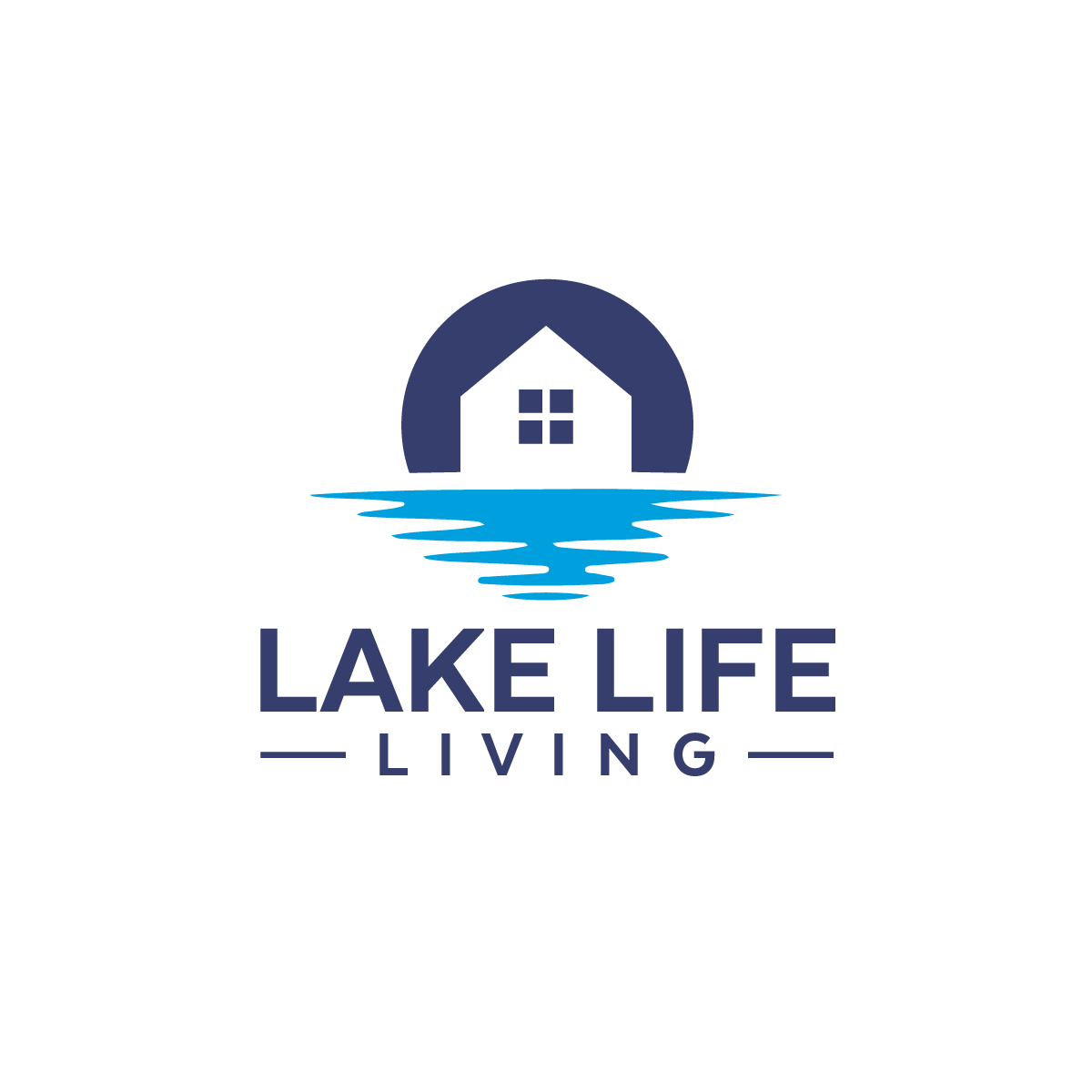 Elegant, Playful, Real Estate Logo Design for Lake Life Living by ...