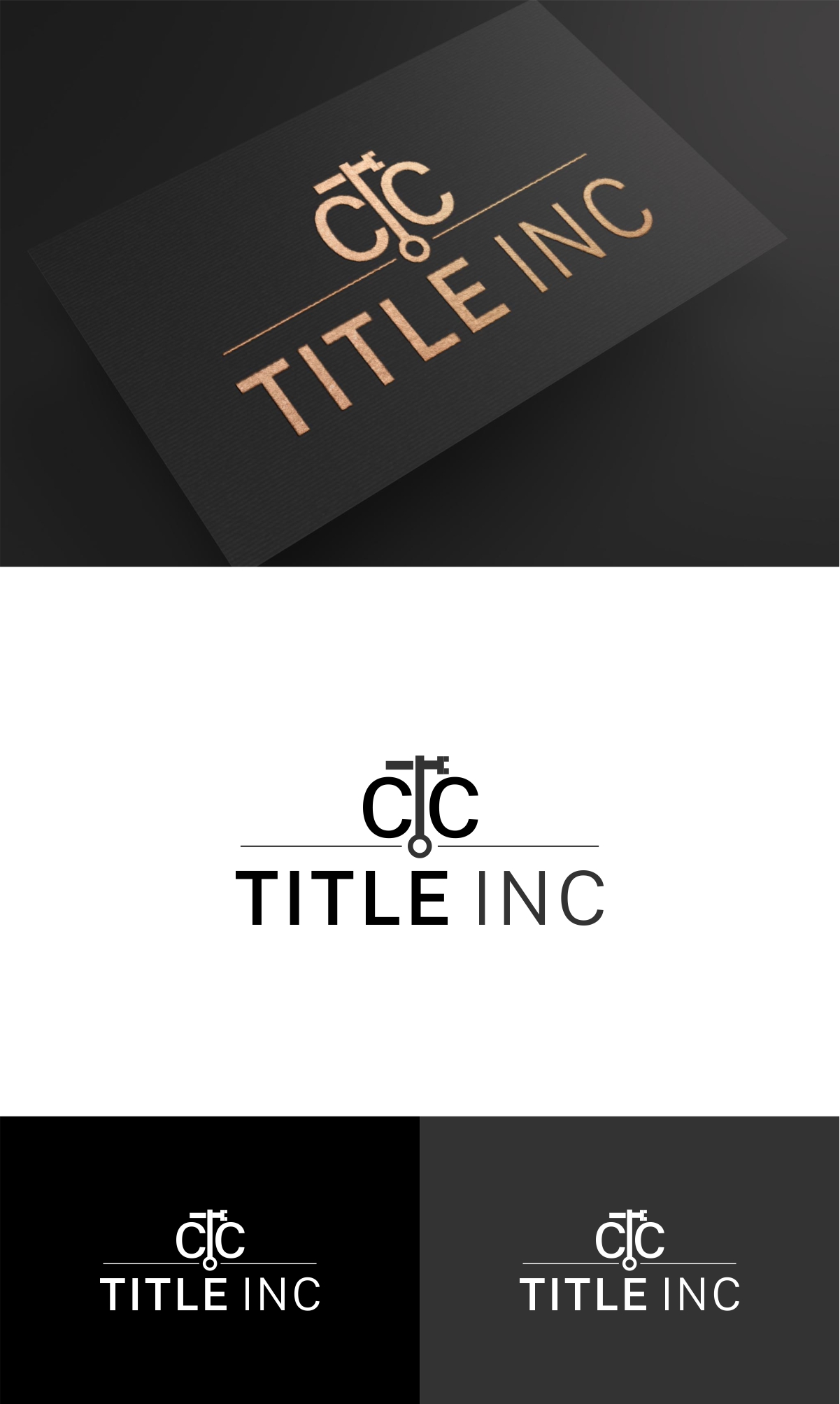 Modern, Professional, Real Estate and Insurance Logo Design for CTC ...