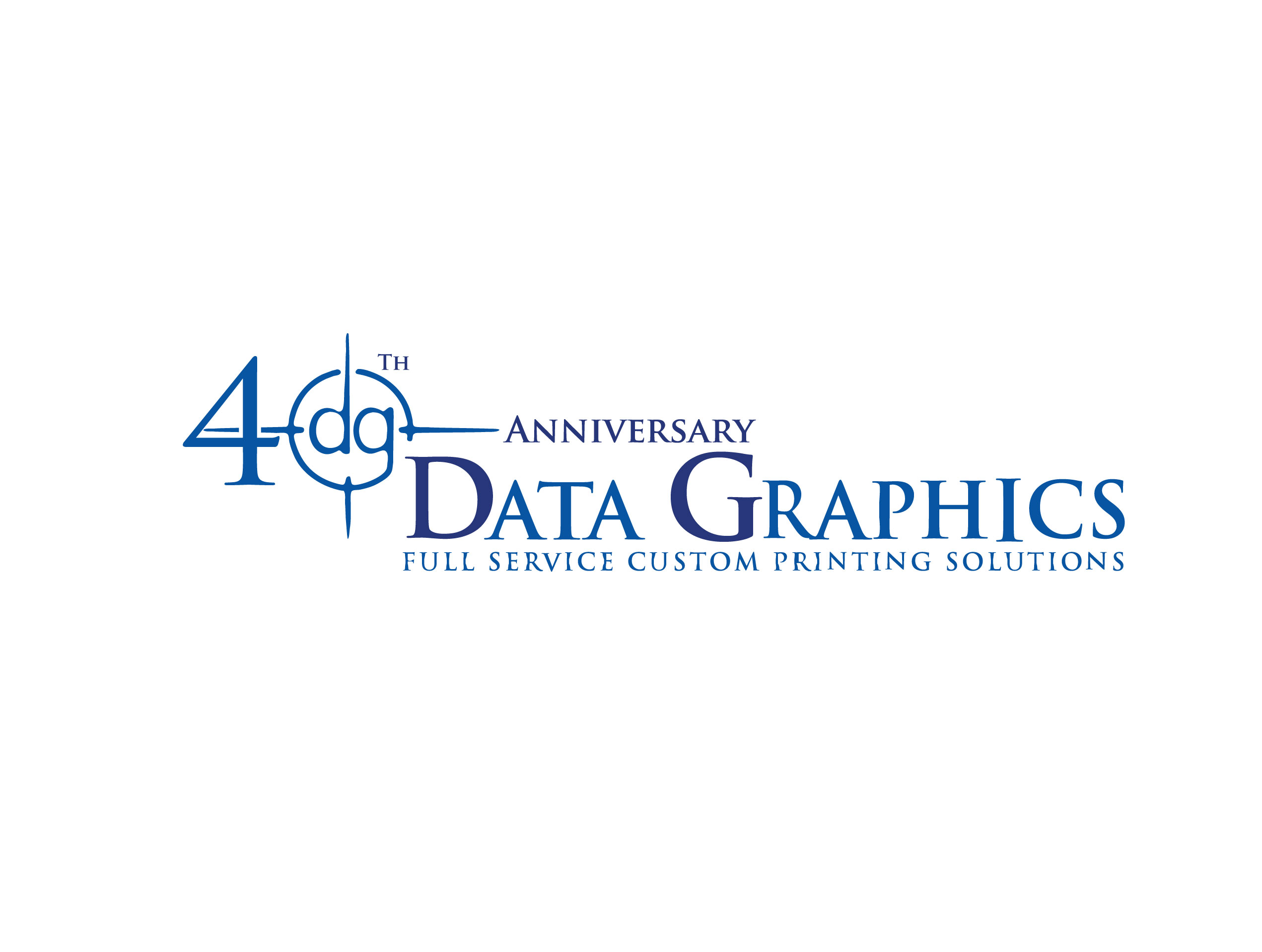 Logo Design for Data Graphics 40th Anniversary by jika | Design #32264262