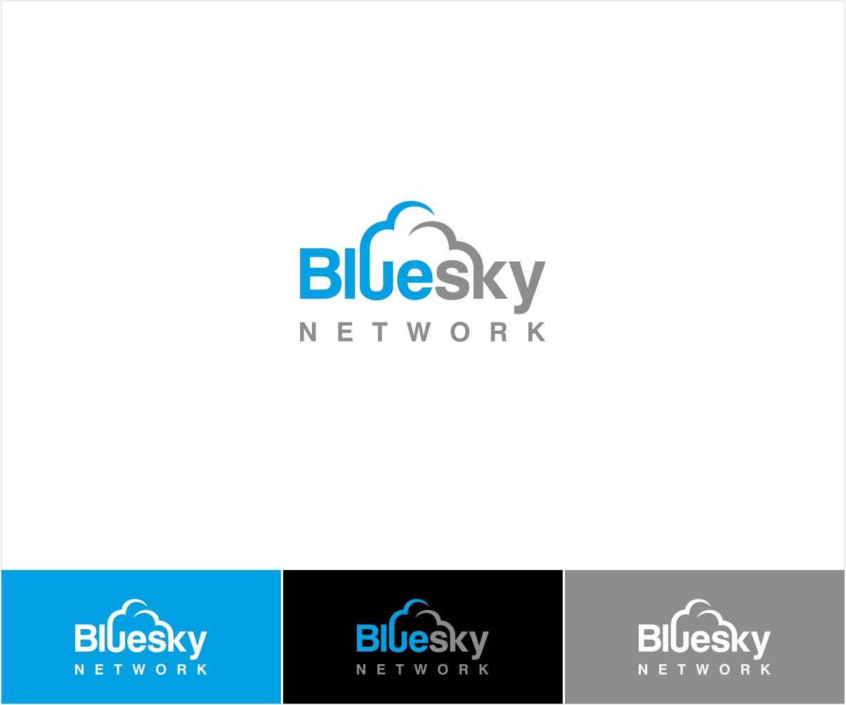 Logo Design for Bluesky Network by Logocraft | Design #32261815