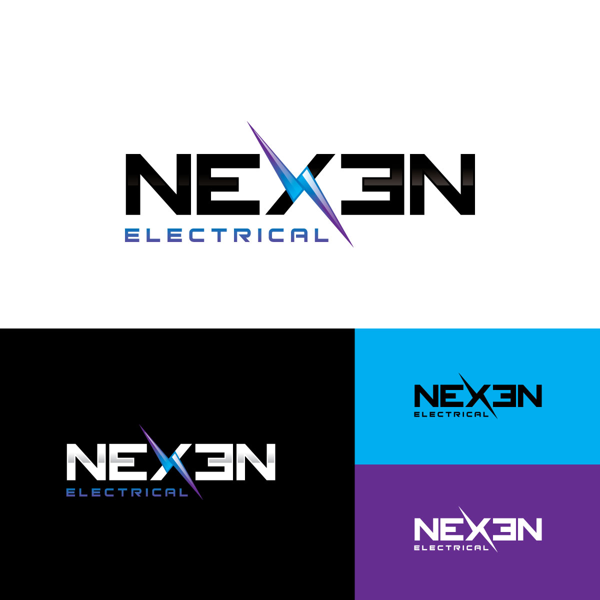 Bold, Modern, Electrical Logo Design for NEXEN ELECTRICAL by ...