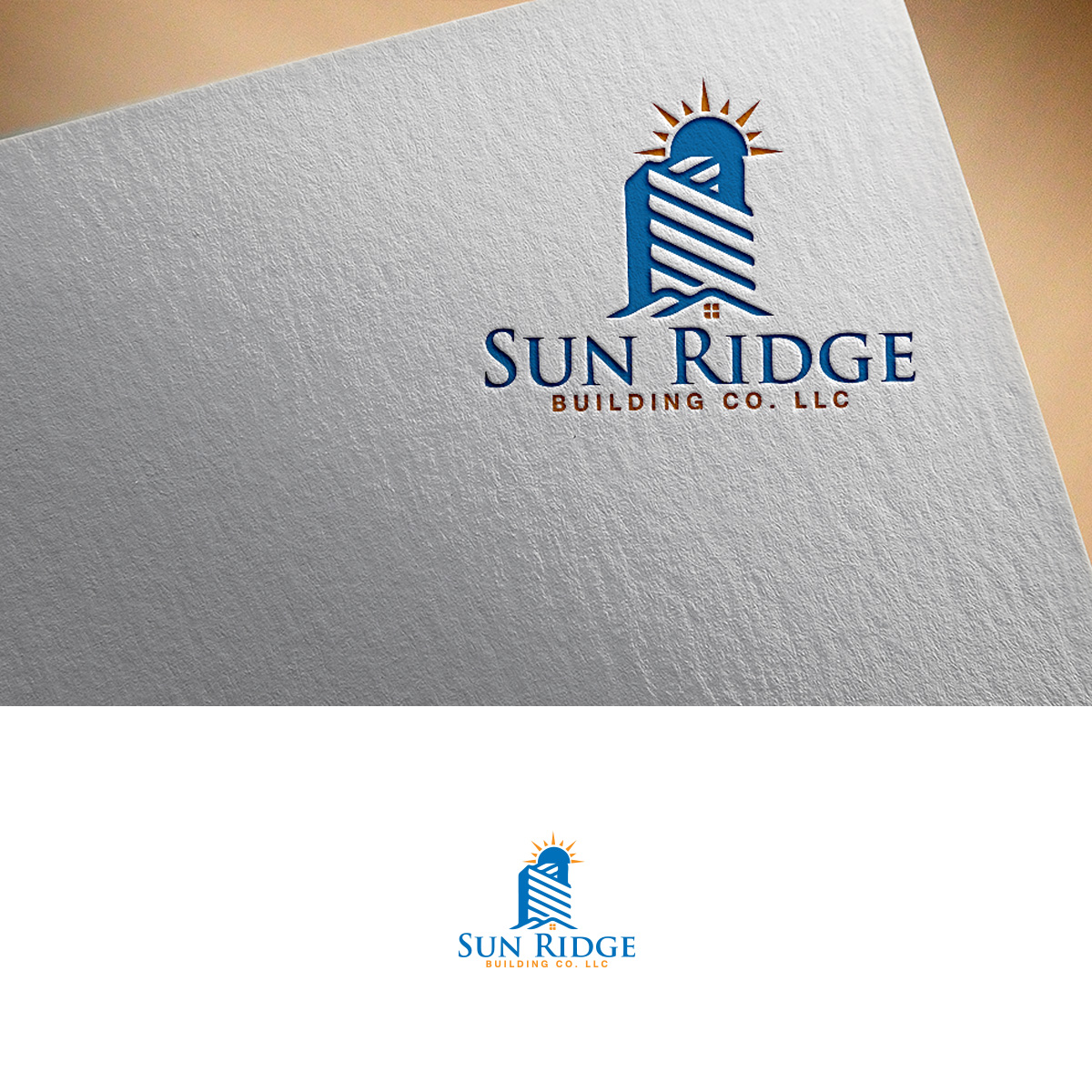 Logo Design for Sun Ridge Building Co. LLC - same as the examples by ...