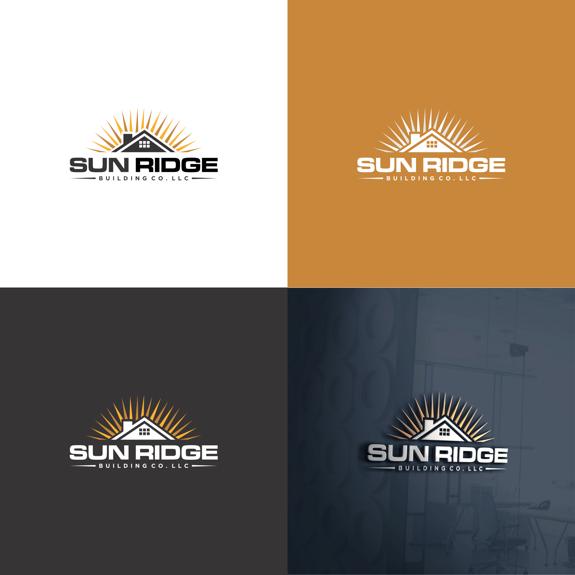 Logo Design for Sun Ridge Building Co. LLC - same as the examples by ...