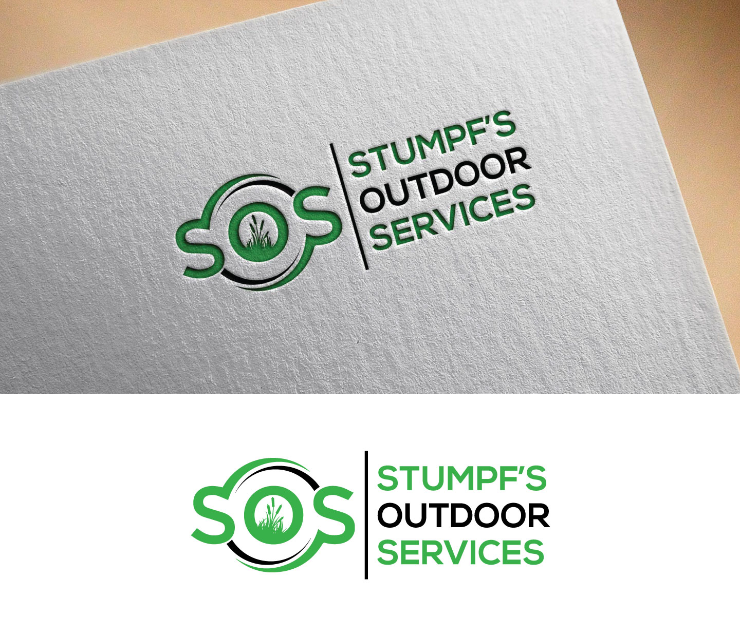 Logo Design for SOS-Stumpf’s Outdoor Services by humaun3114 | Design ...