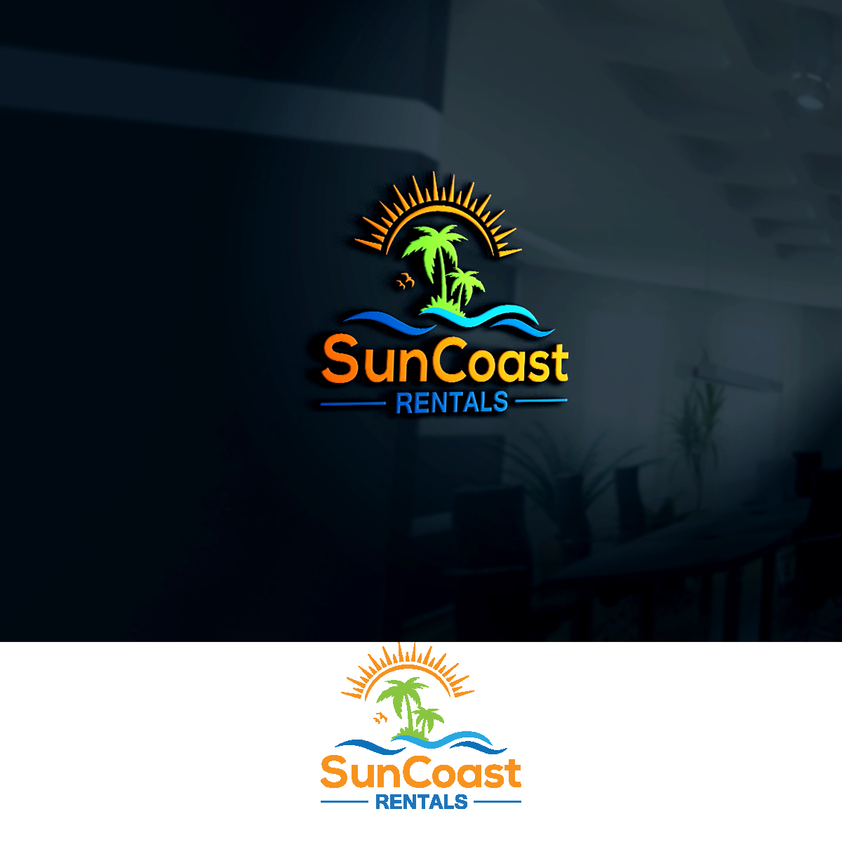 Bold, Modern Logo Design for SunCoast Rentals by aira maira | Design ...