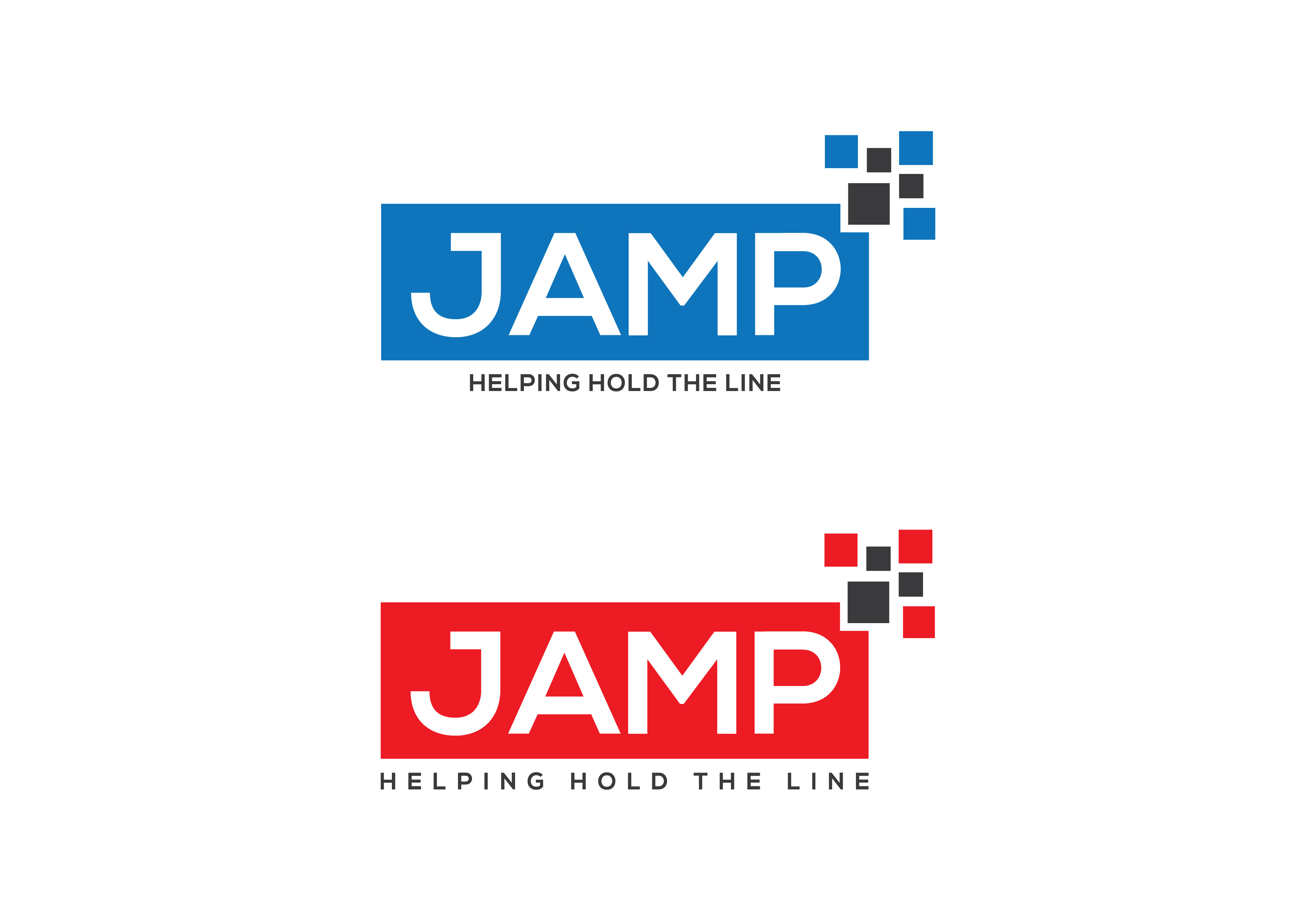Bold, Serious, Technology Logo Design for JAMP - "helping hold the line ...