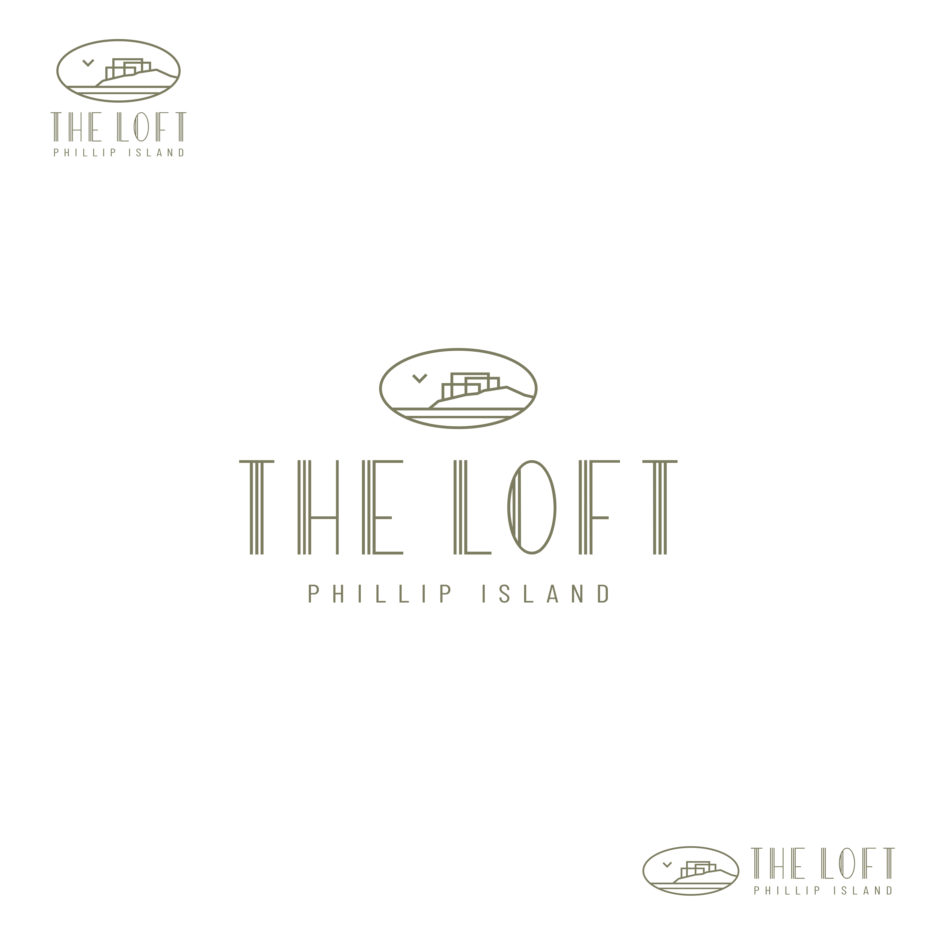 Logo Design for 'The Loft and 'Phillip Island' by A10 | Design #32371536