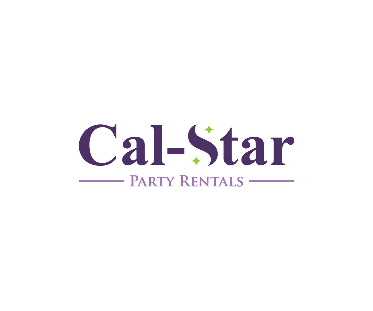 Playful, Modern, Party Rental company Logo Design for Cal-Star Party ...