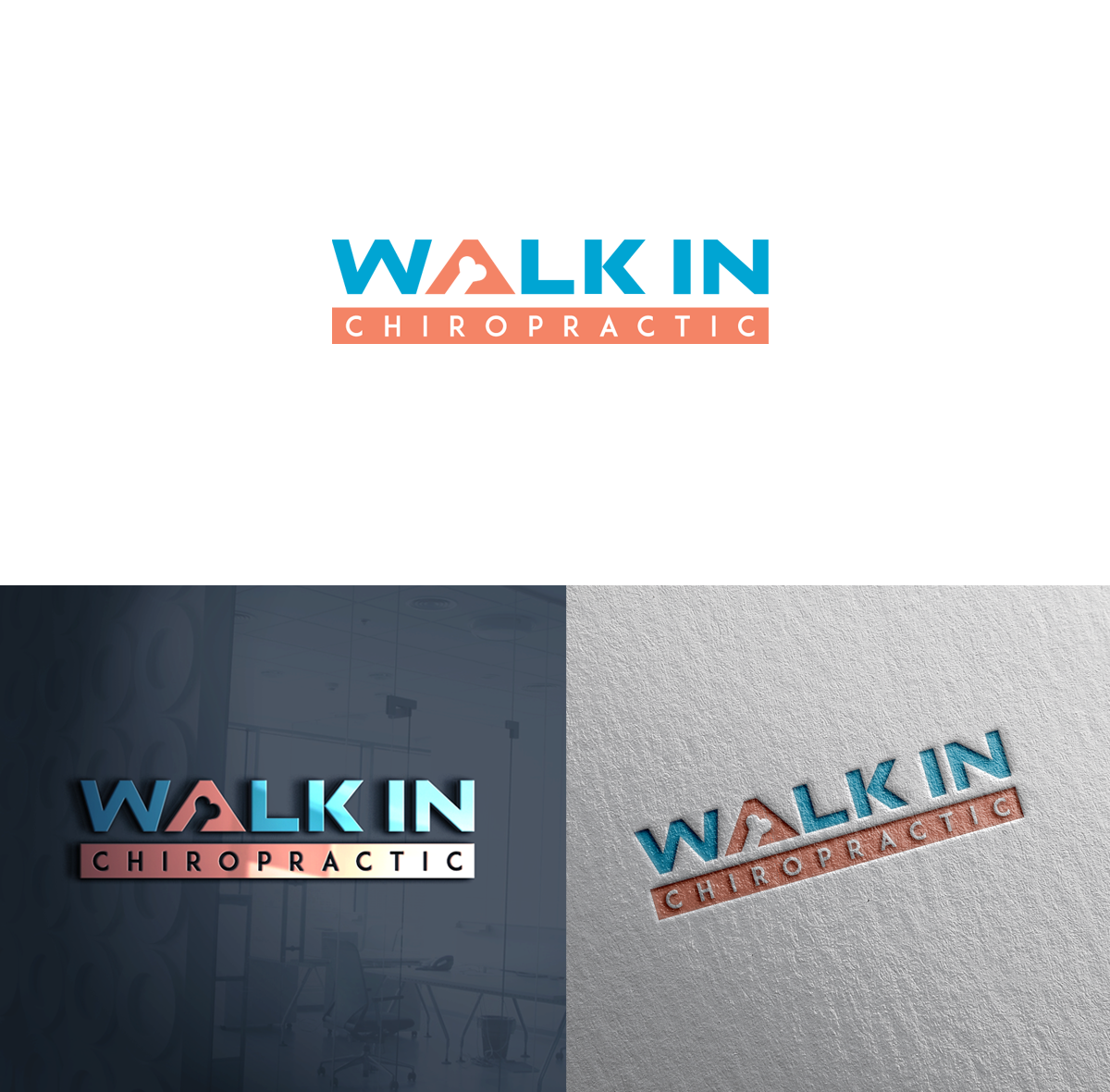 Masculine, Modern, Health care Graphic Design for a Company by bijuak ...