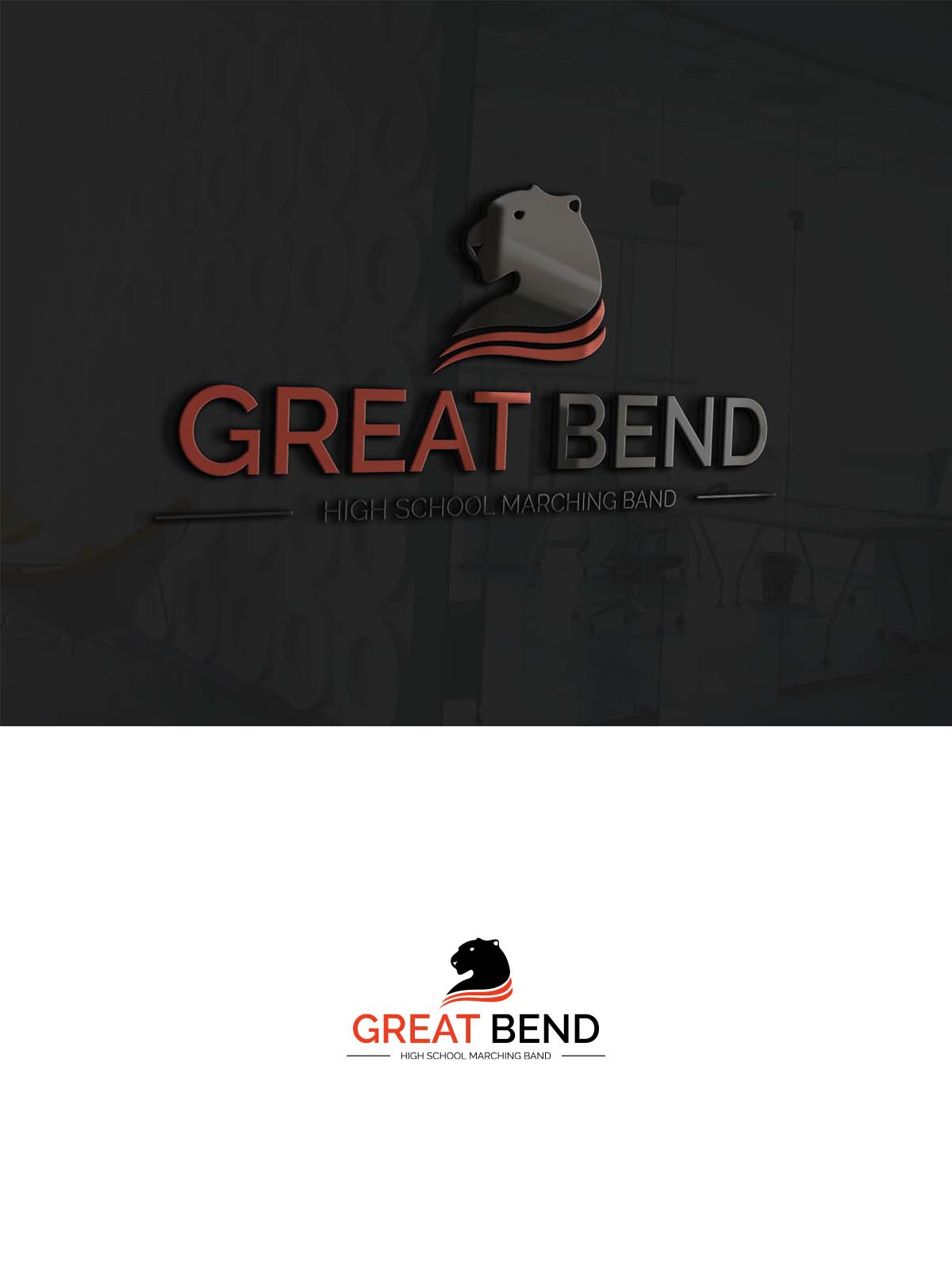 Bold, Modern, High school Logo Design for Great Bend High School ...