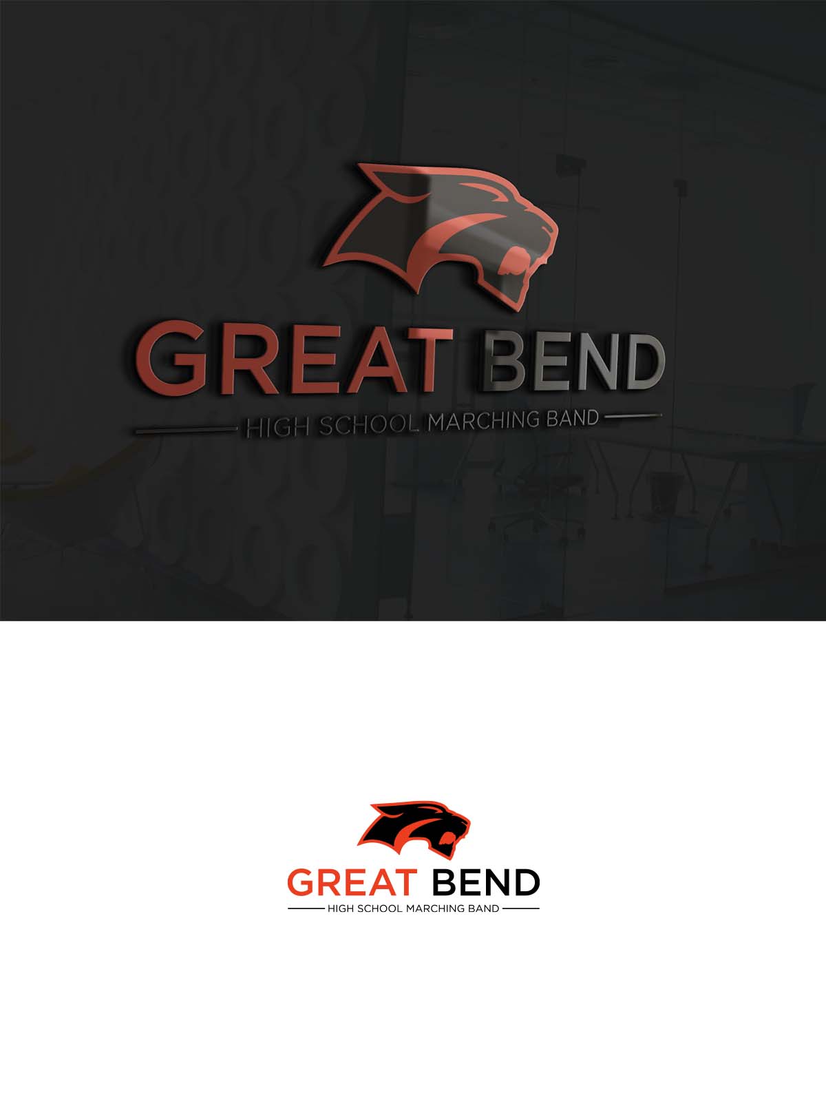 Bold, Modern, High school Logo Design for Great Bend High School ...
