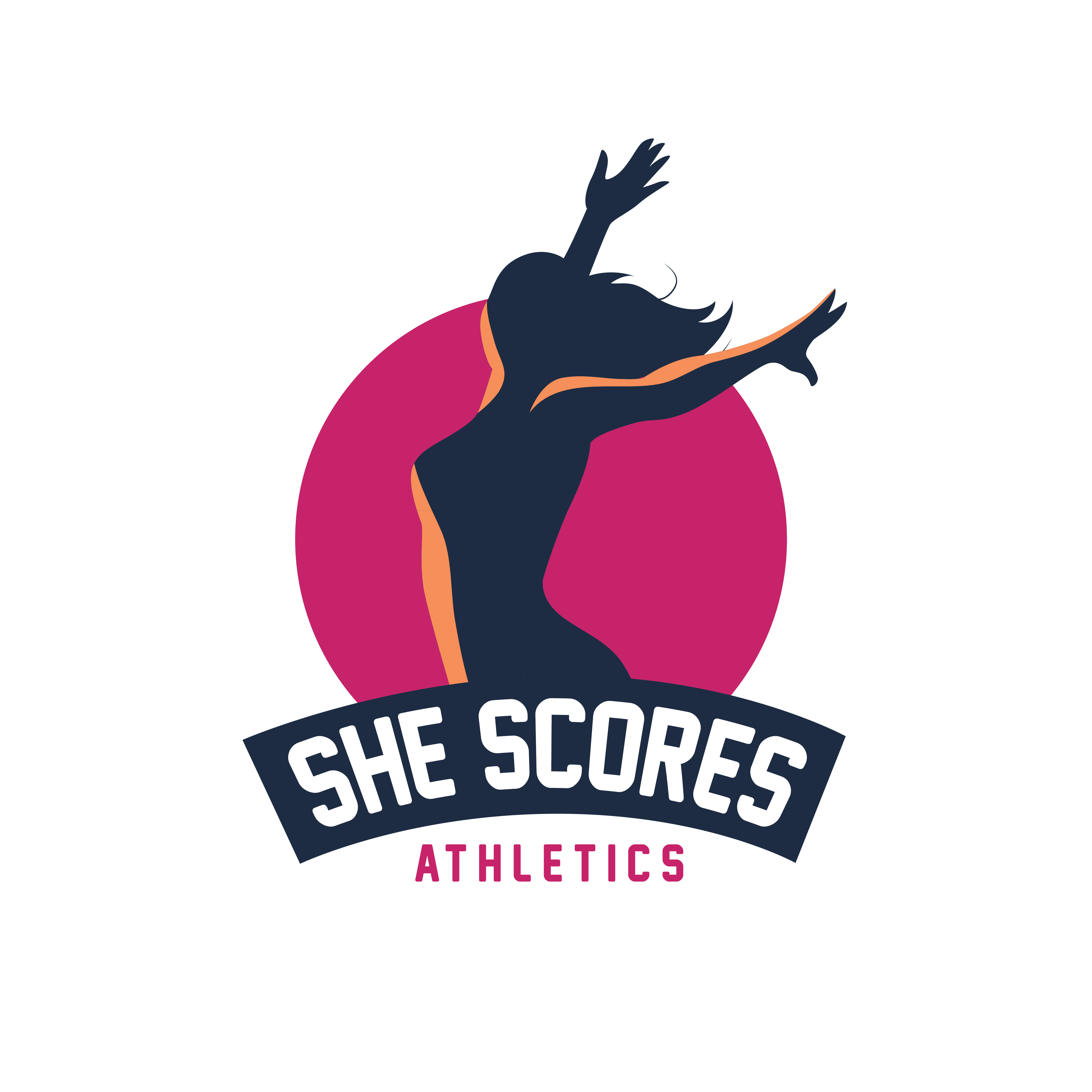 Modern, Colorful, Apparel Logo Design for She Scores Athletics. by ...