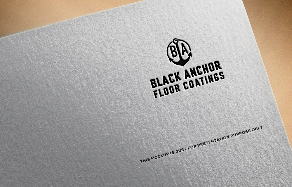 Logo Design for Black Anchor Floor Coatings by Bruse R | Design #32278091