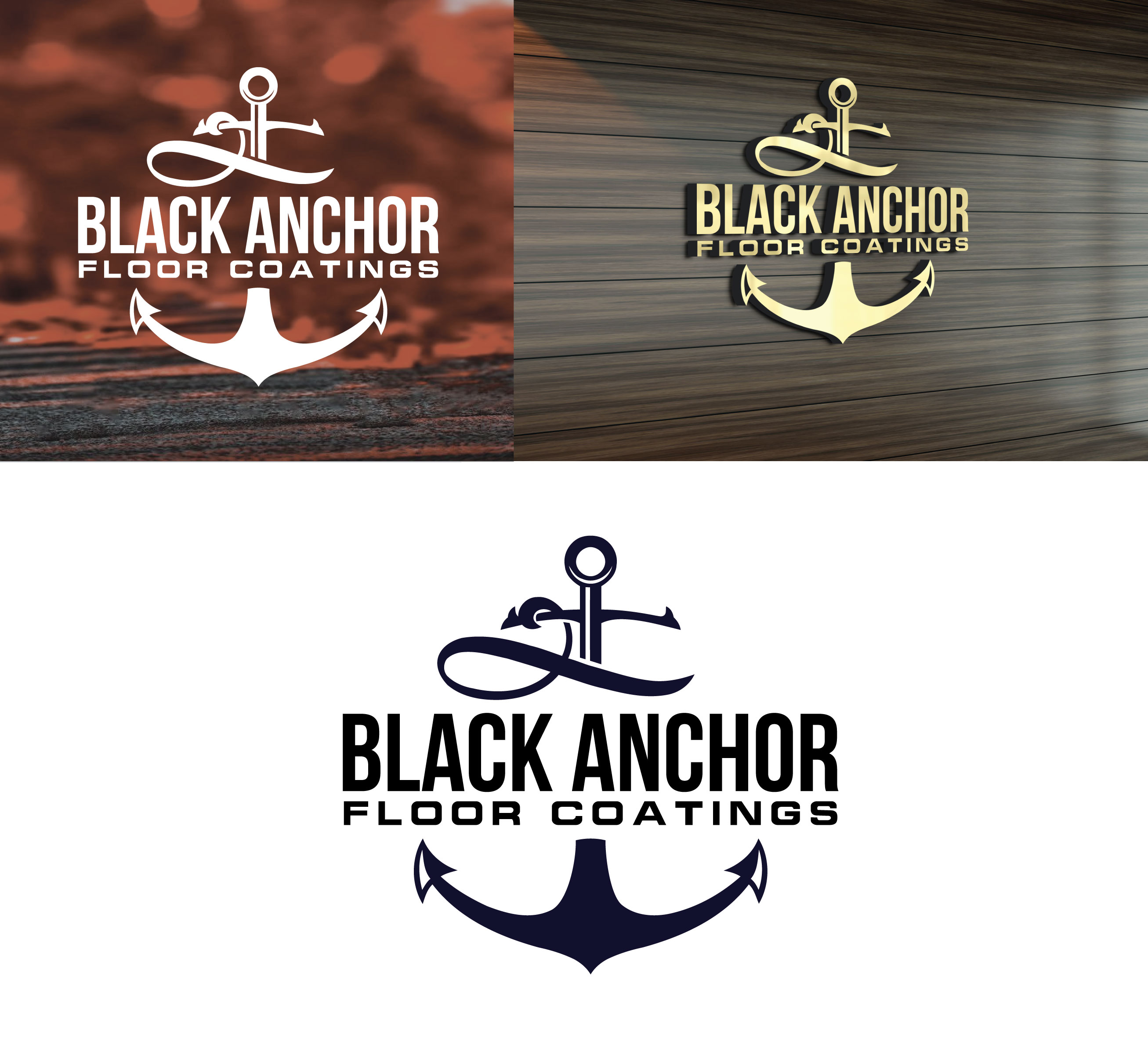 Logo Design for Black Anchor Floor Coatings by M-Designer. | Design ...