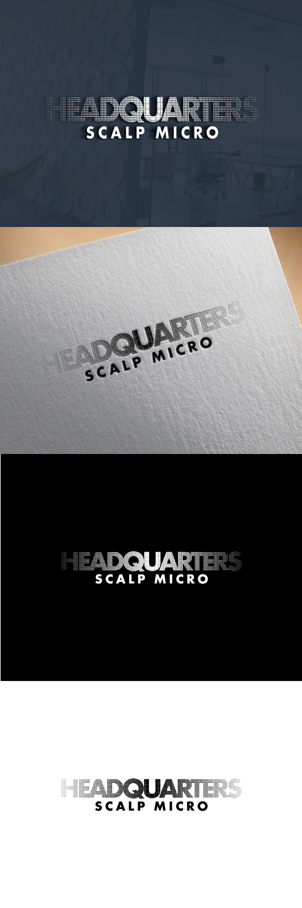 Logo Design for Headquarters scalp micro by designA78 | Design #32277616