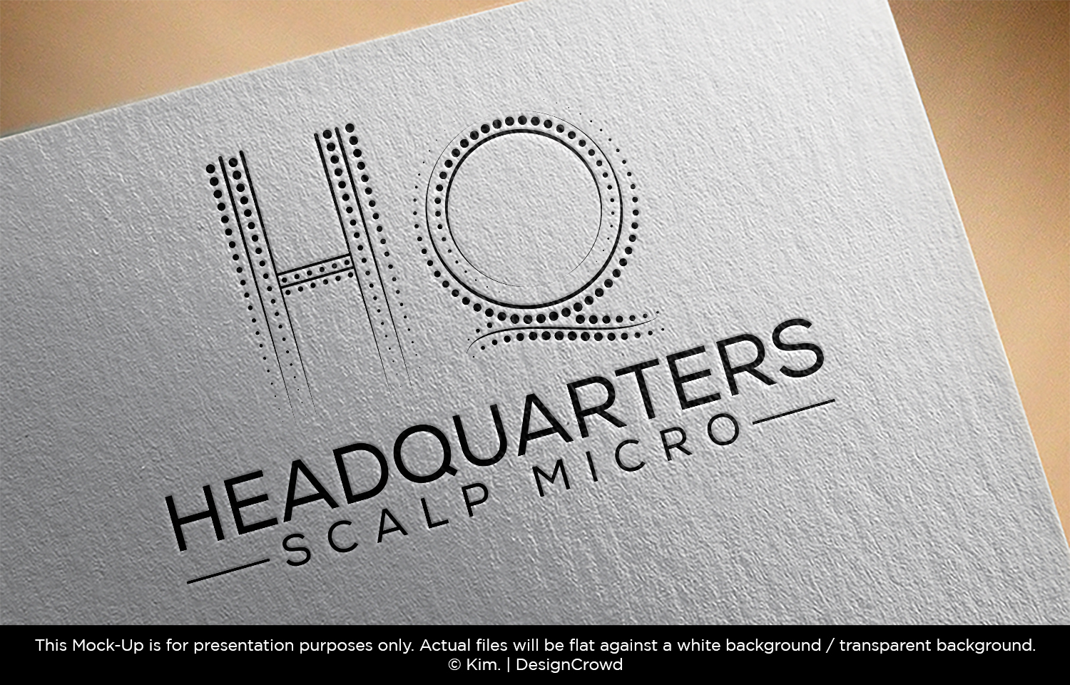 Logo Design for Headquarters scalp micro by Kim Ji | Design #32278291
