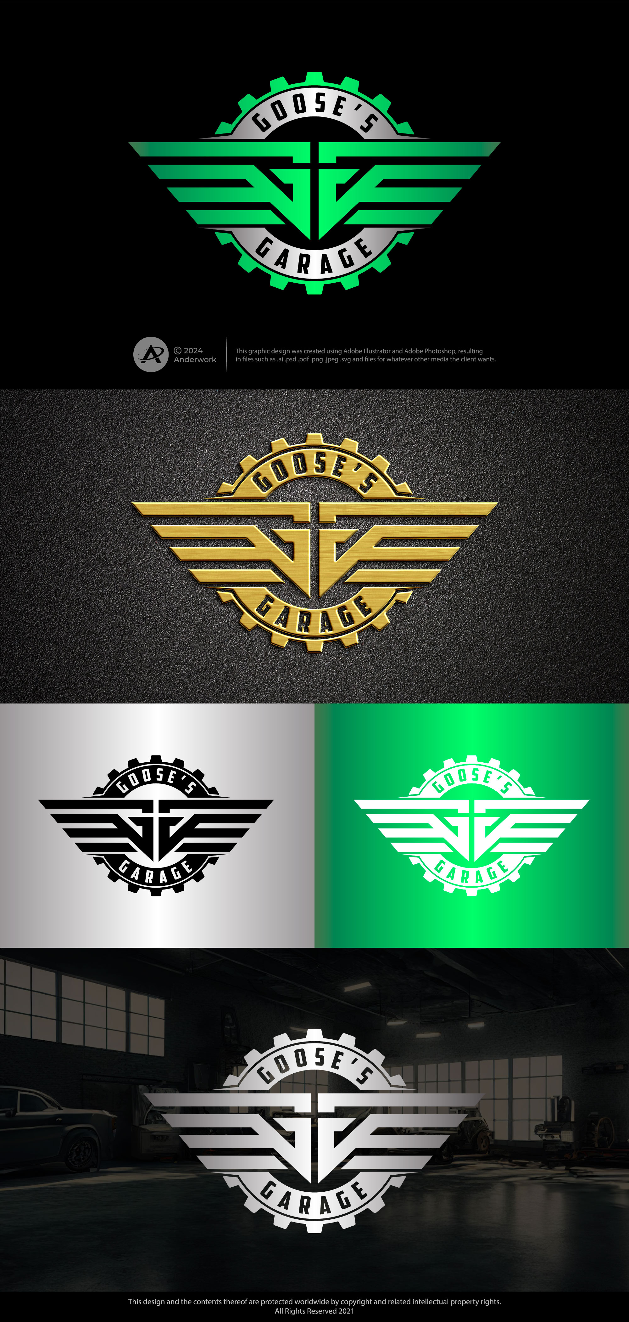 Masculine, Bold, Construction and automotive Logo Design for Goose’s ...