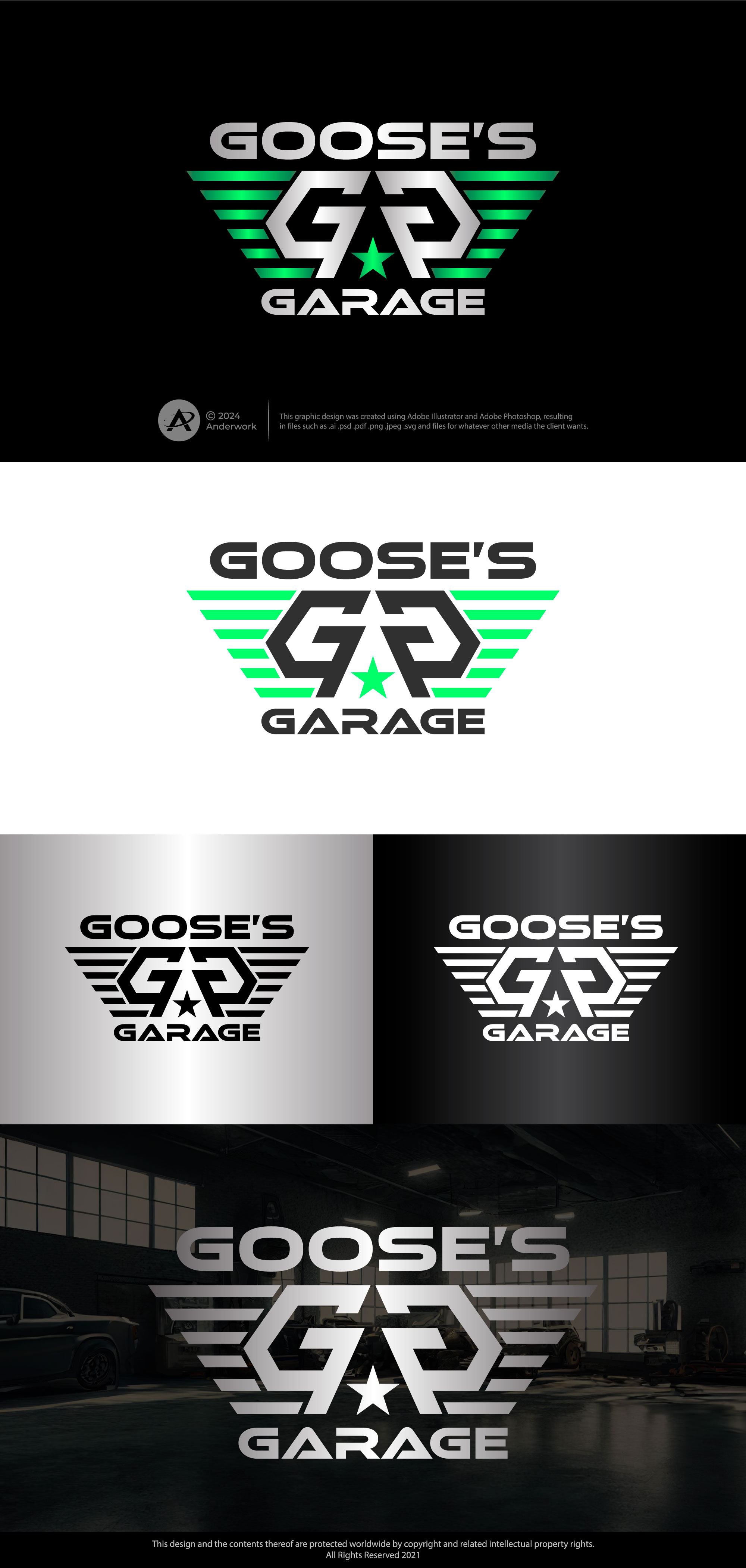 Masculine, Bold, Construction and automotive Logo Design for Goose’s ...