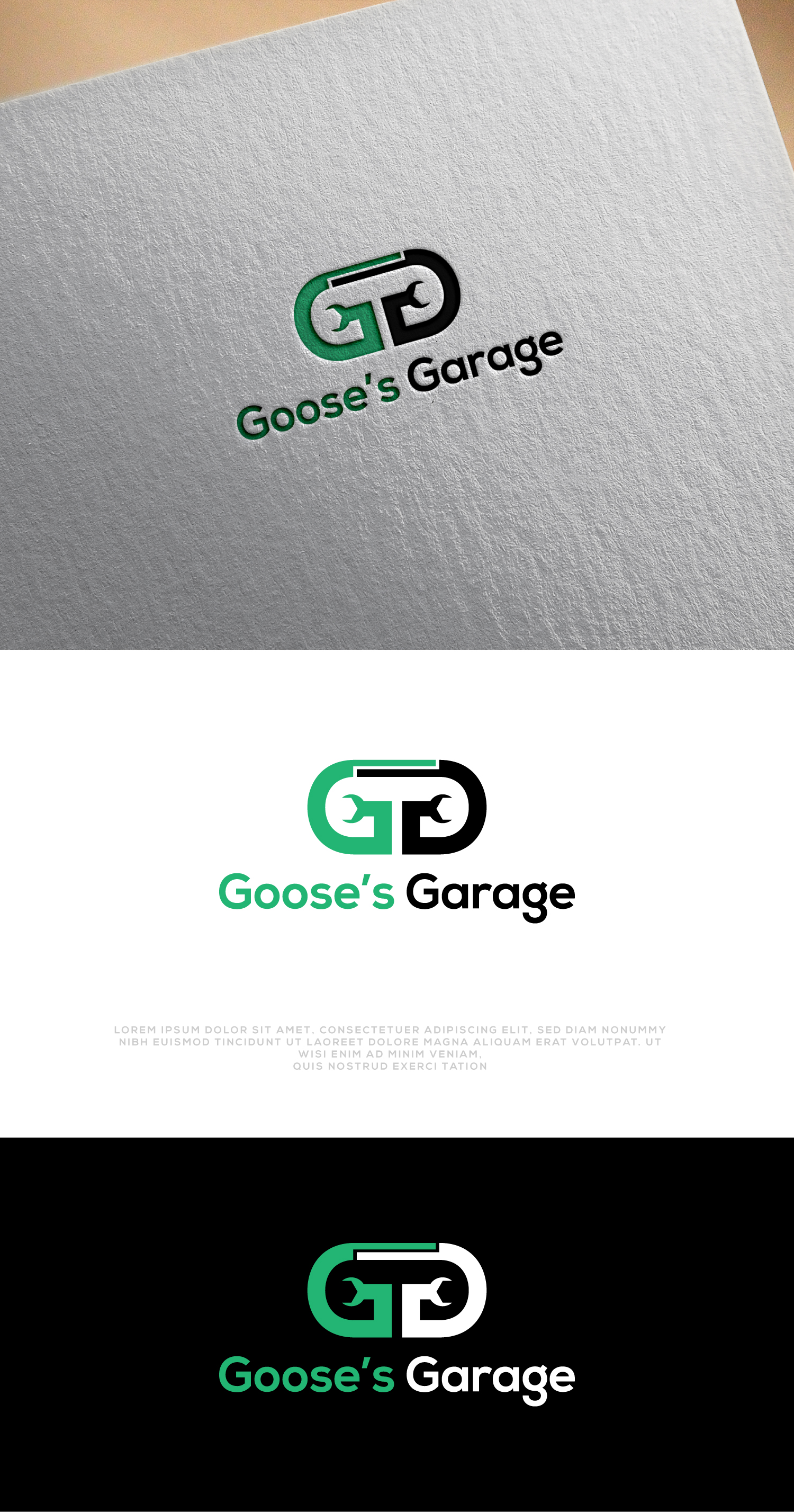 Masculine, Bold, Construction and automotive Logo Design for Goose’s ...