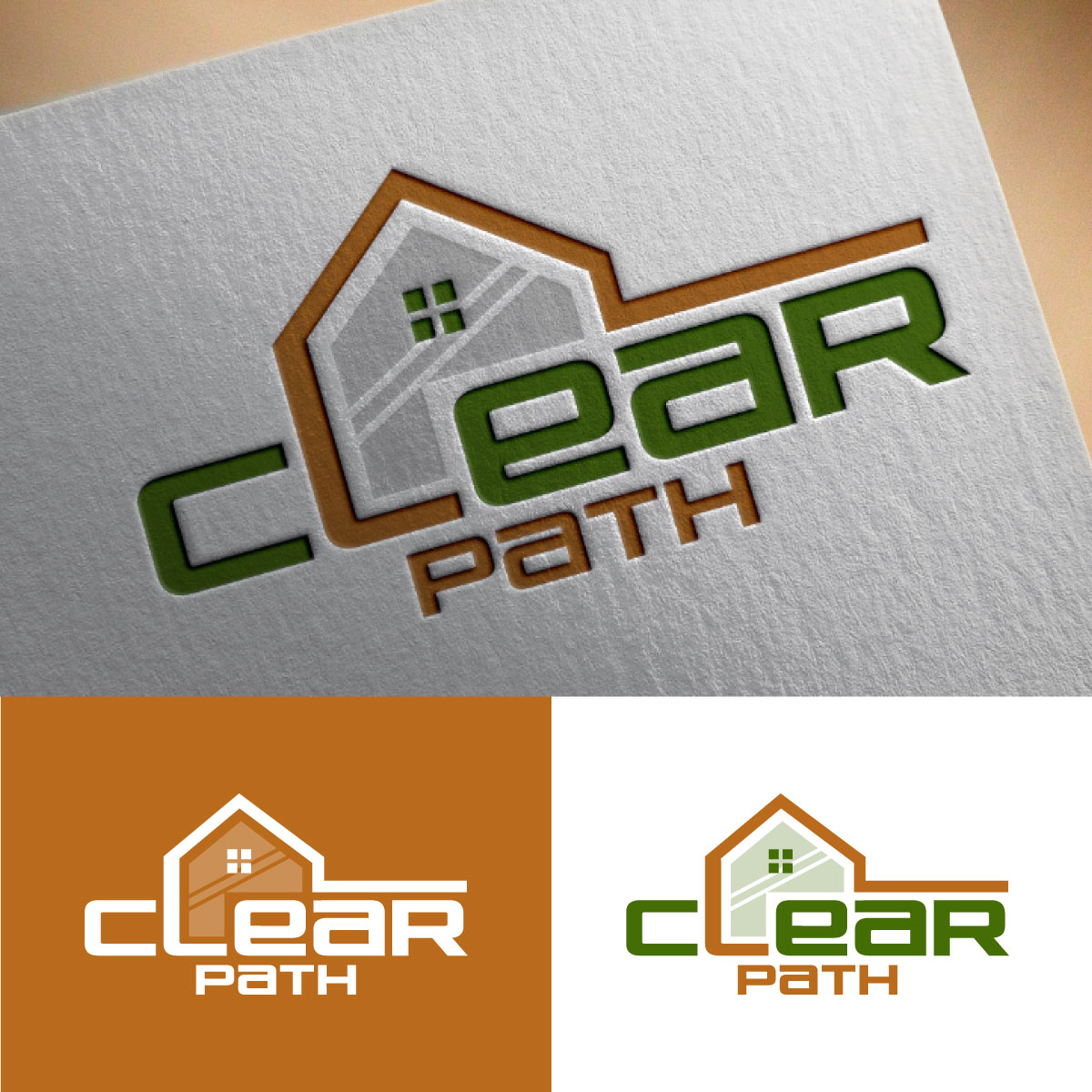 Elegant, Playful, Construction material Logo Design for ClearPath by ...