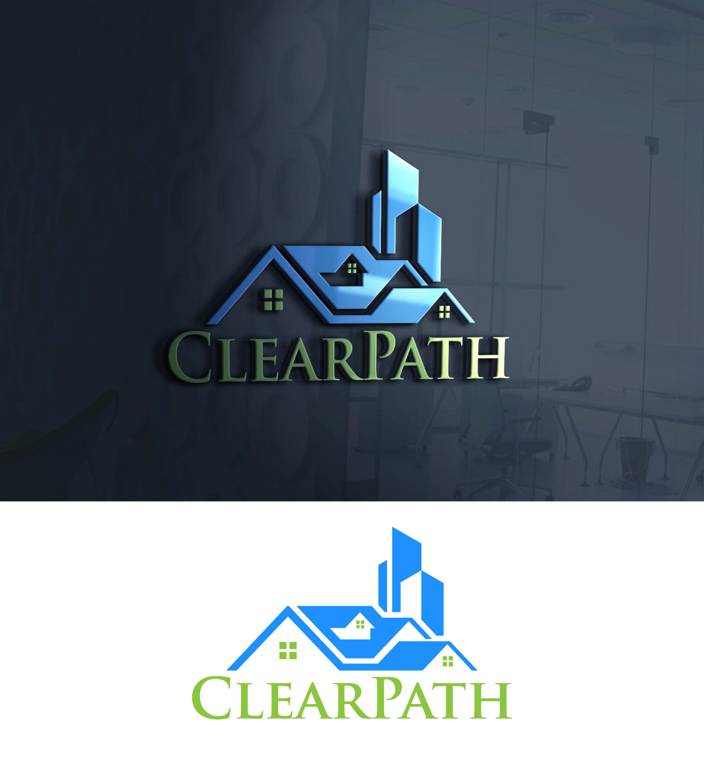 Elegant, Playful, Construction material Logo Design for ClearPath by ...