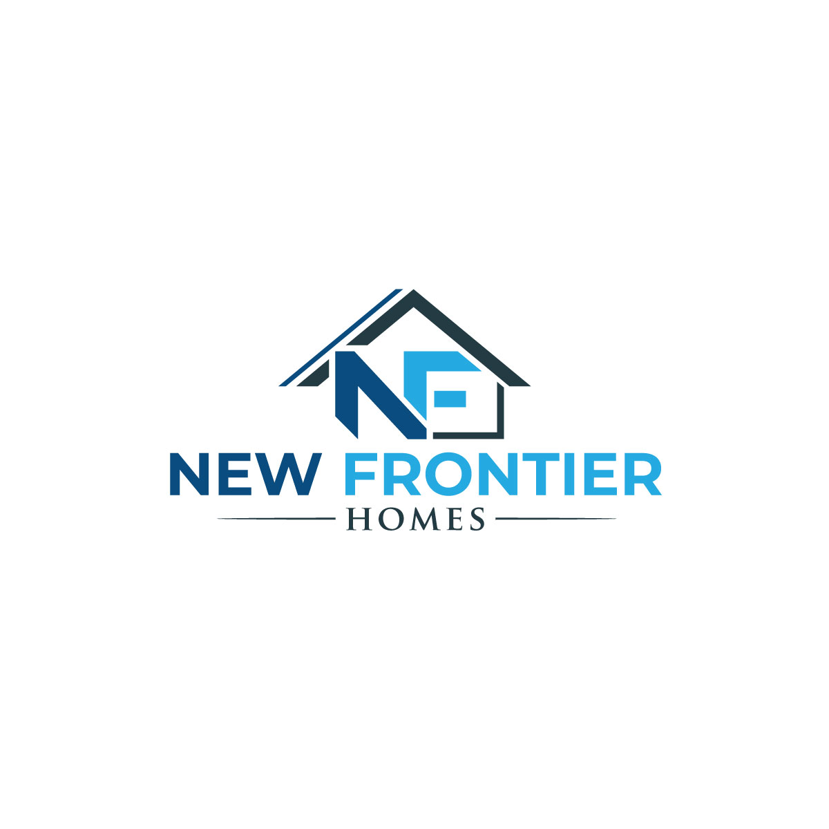 Bold, Economical, Mobile Homes, tiny homes, manufactured homes Logo Design for New Frontier ...