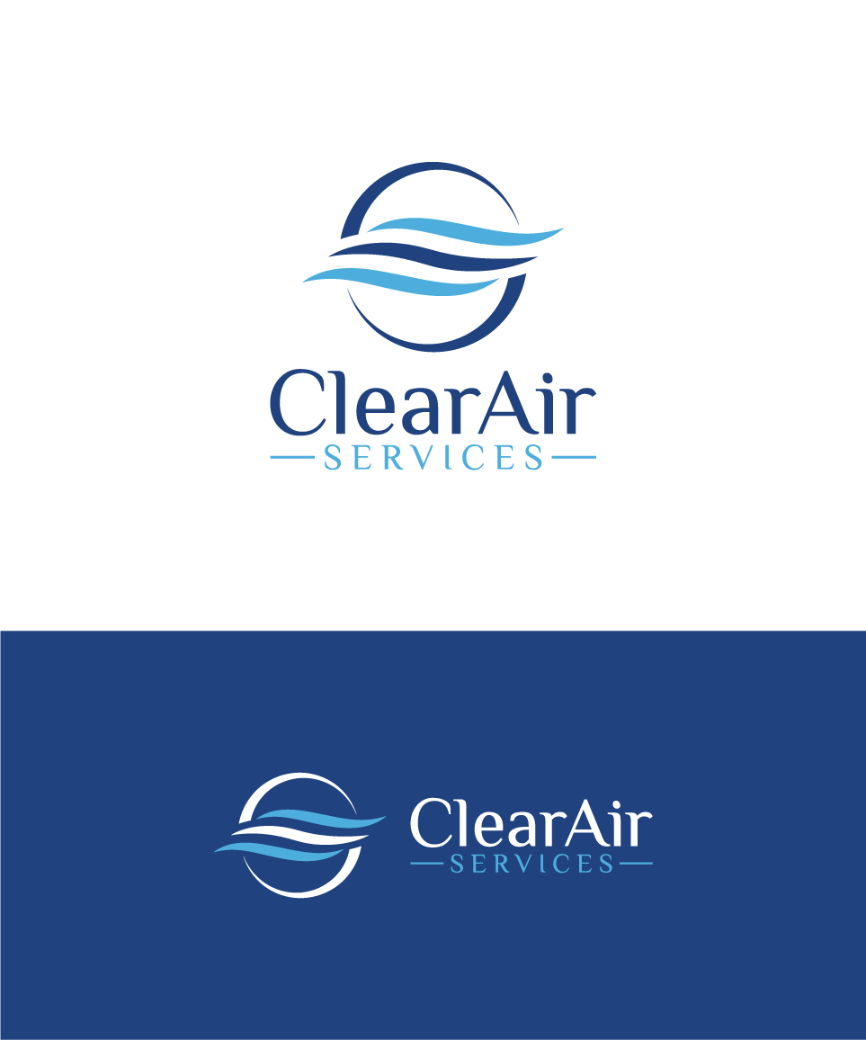 Elegant, Playful, HVAC Logo Design for Clear Air, Clean Living by ...