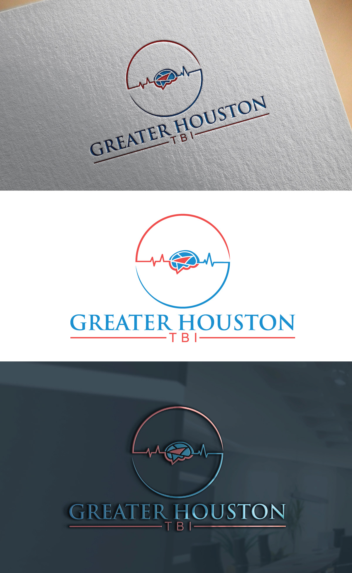 Logo Design for Greater Houston, TBI by justinlanz | Design #32302436