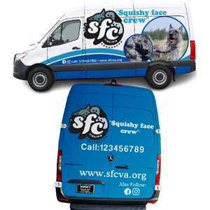Squishy Face Crew Animal Rescue - Transport Van | 24 Car Wrap Designs ...