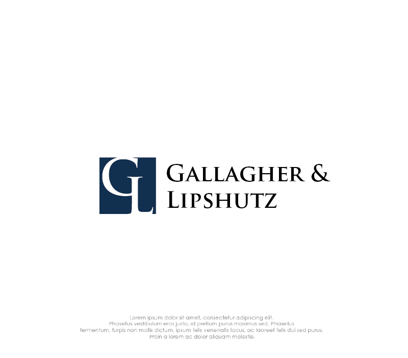 Elegant, Playful, legal Logo Design for GL or G&L and Gallagher ...