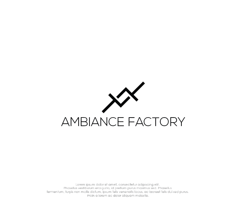 Elegant, Modern Logo Design for Ambiance Factory by JMart | Design ...