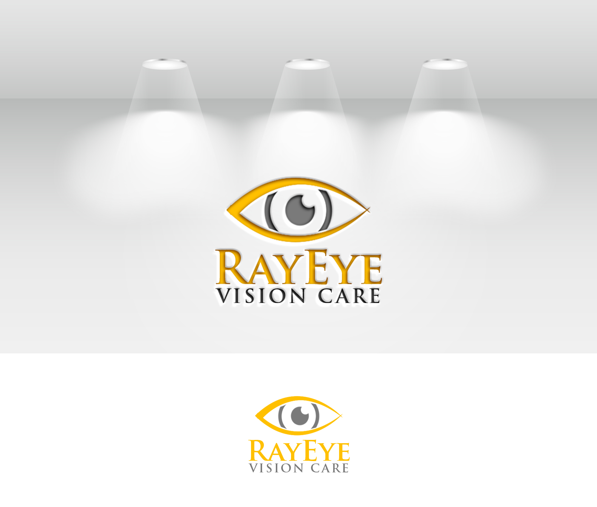 Colorful, Bold Logo Design for RayEye Vision Care by Haaby | Design ...