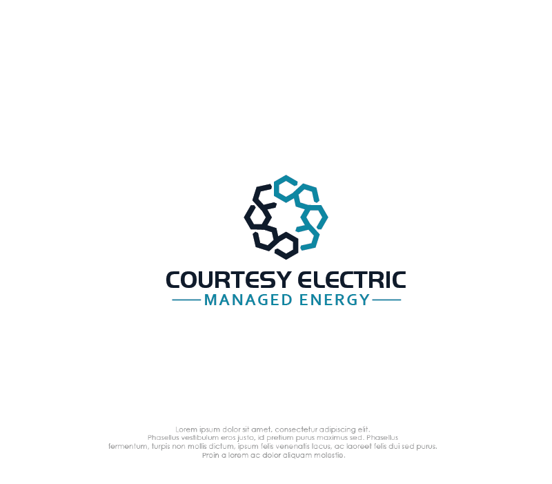 Logo Design for Courtesy Electric -- Managed Energy by JMart | Design ...