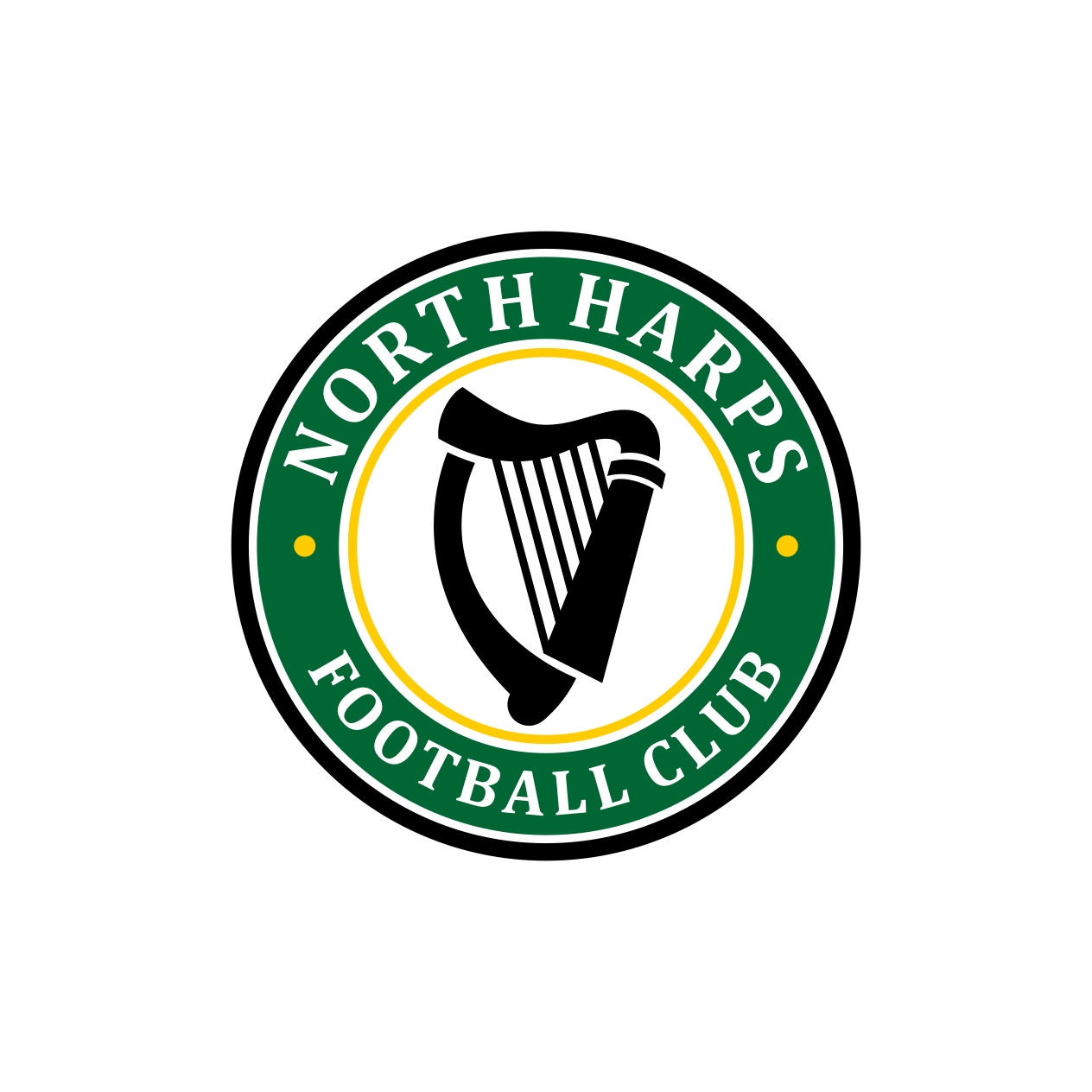 Elegant, Playful Logo Design for North Harps F.C or North Harps ...