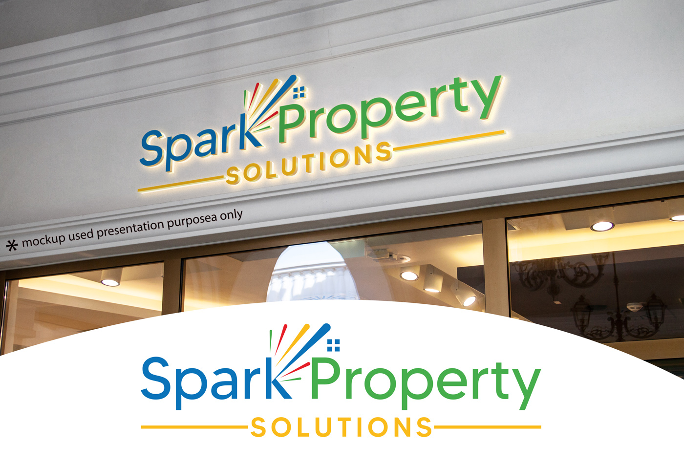 Logo Design for Spark Property Solutions, LLC by Rubia@ | Design #32309594