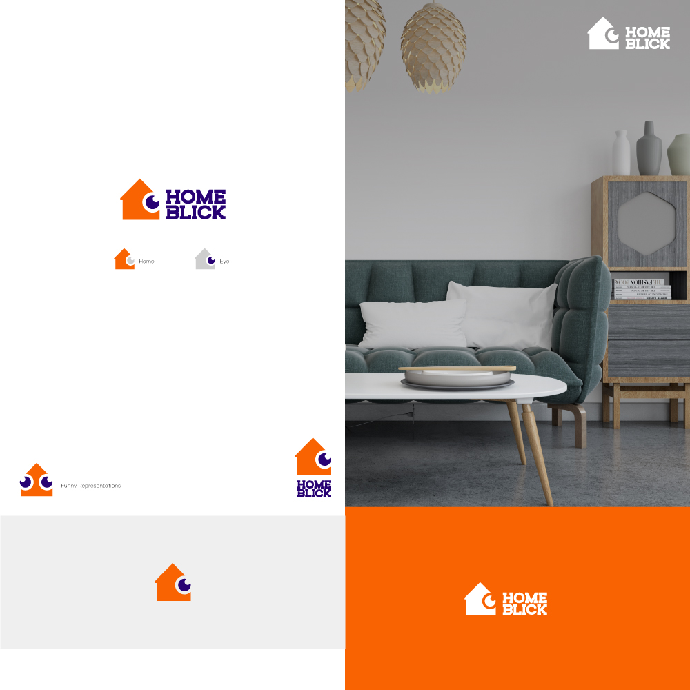 Modern, Serious Logo Design for Home Blick by Sathish.Kumar | Design ...