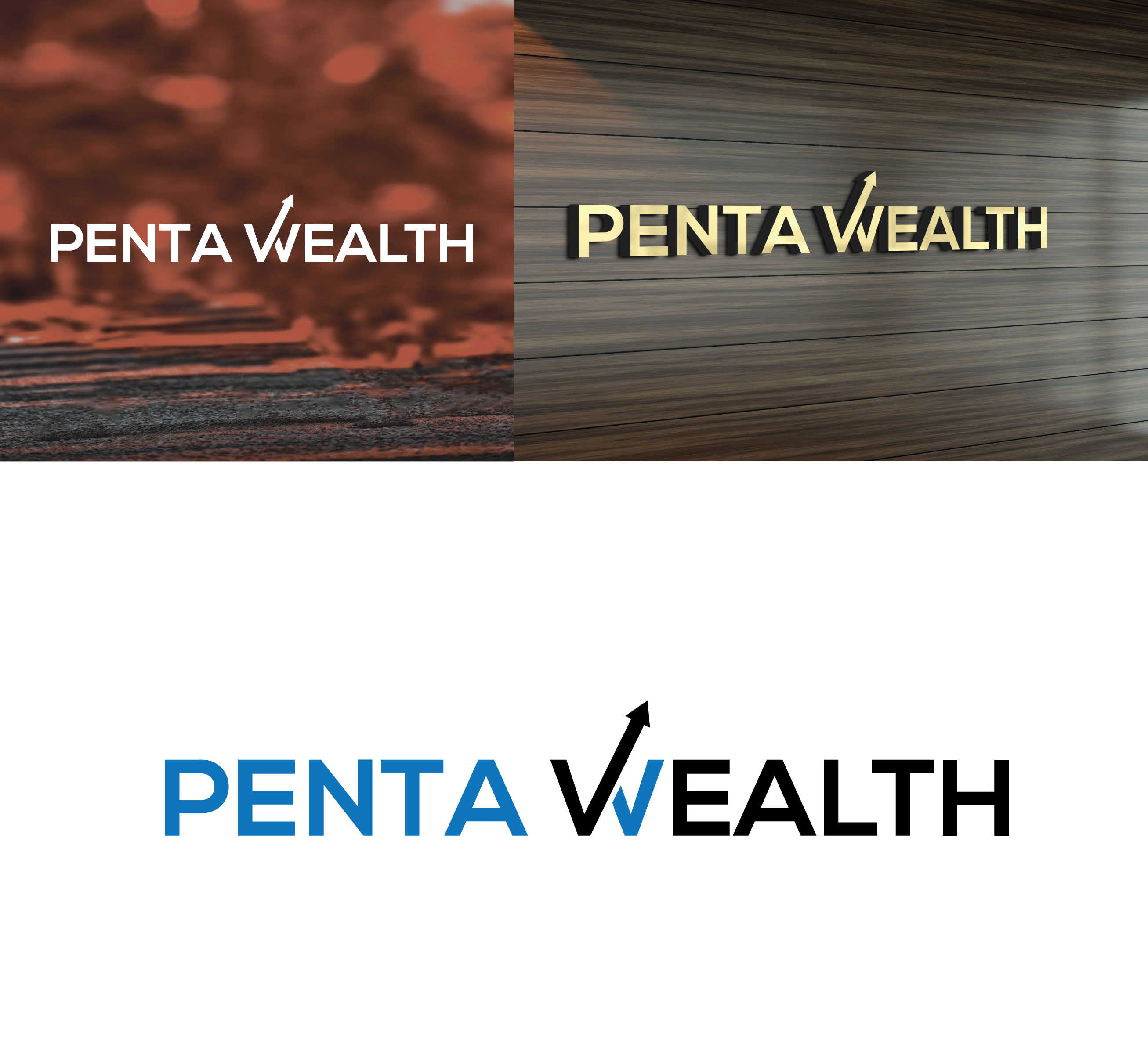 Serious, Professional, financial Logo Design for Penta Wealth by M ...
